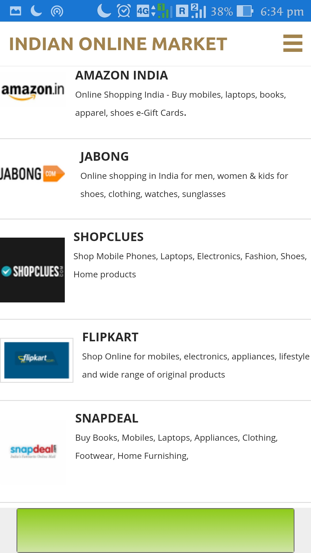 Indian Online Market - App on the Amazon Appstore