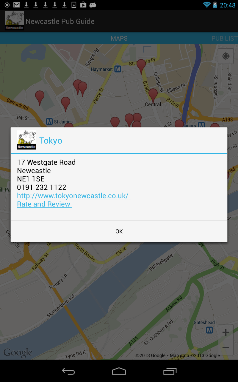 Newcastle Pub Guide:Amazon.com:Appstore for Android