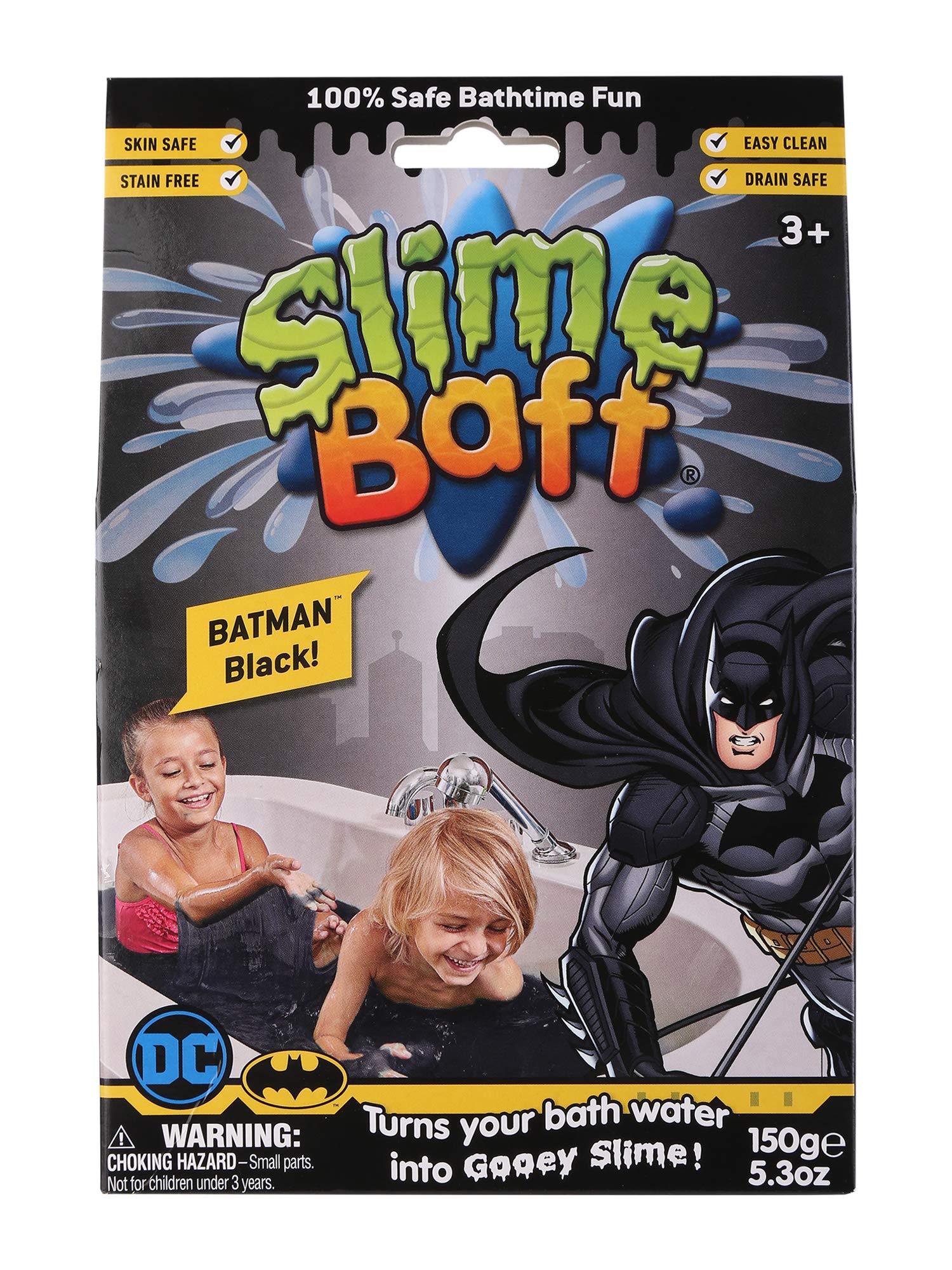 Buy Simba Zimpli Kids Batman Black Slime Baff 1 use 150 gm, Holi ...