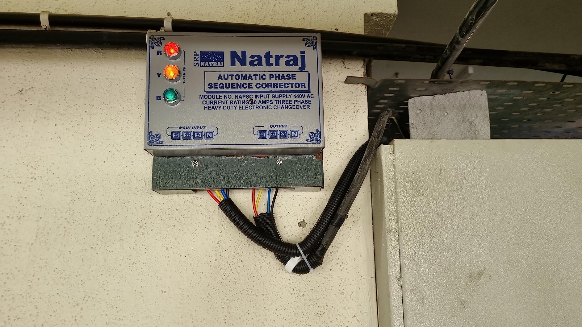 Natraj Automatic Phase Sequence Corrector for 3 Phase Conditioner (60A ...