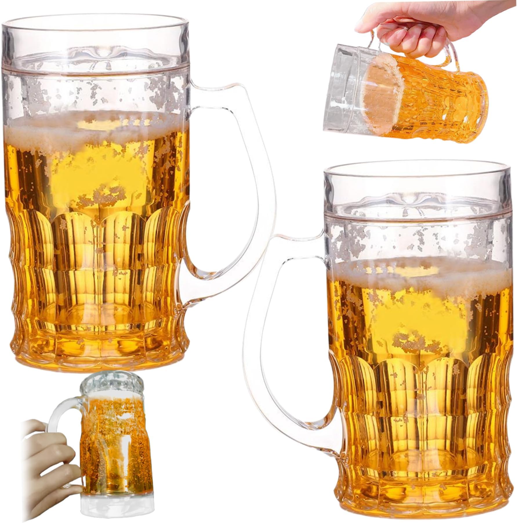 Amazon.com | Fake Beer in Mug - Great for Home Staging - Beer Lover ...
