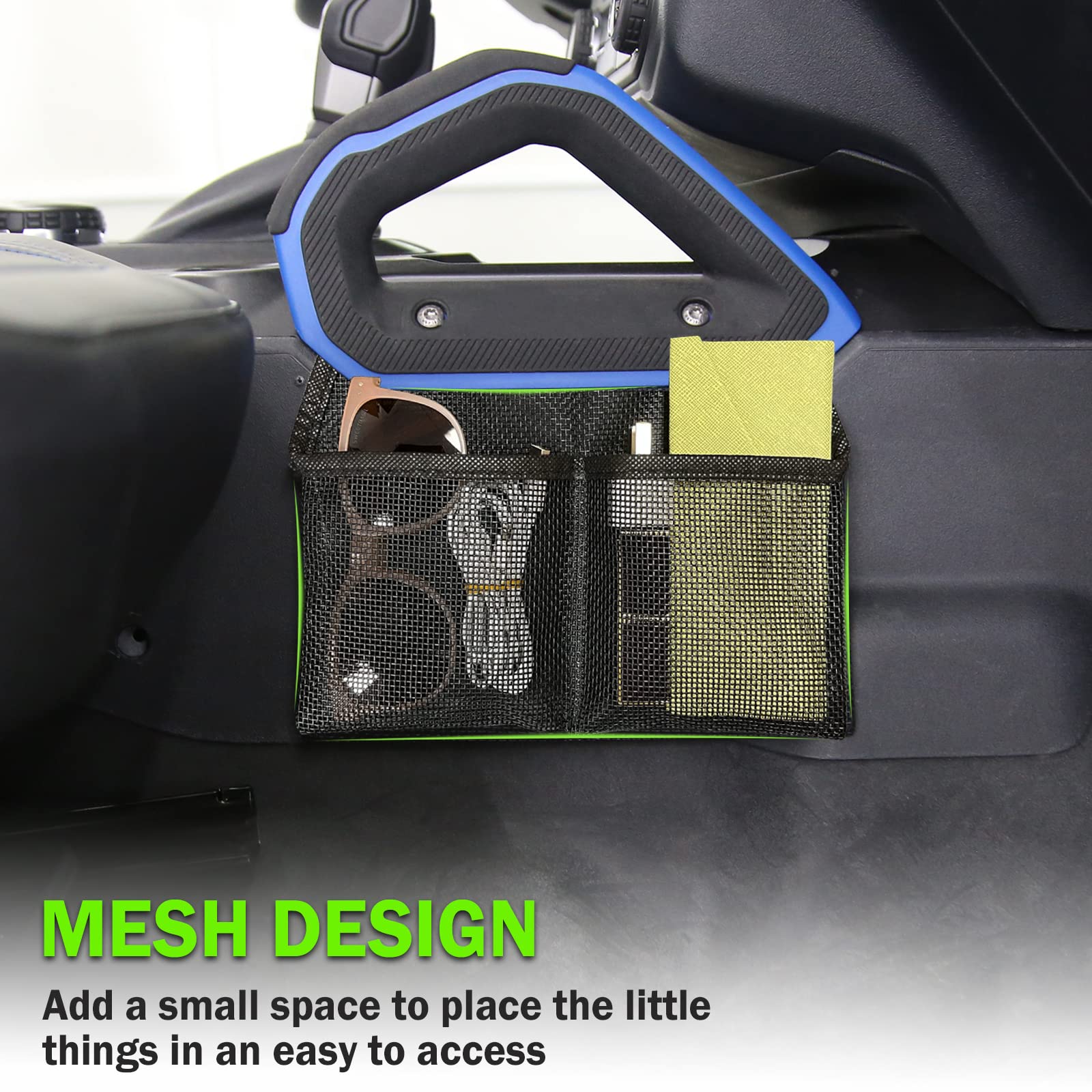 Snapklik.com : Shifter Storage Pocket For Ford Bronco 2/4 DR 2021 2022 ...