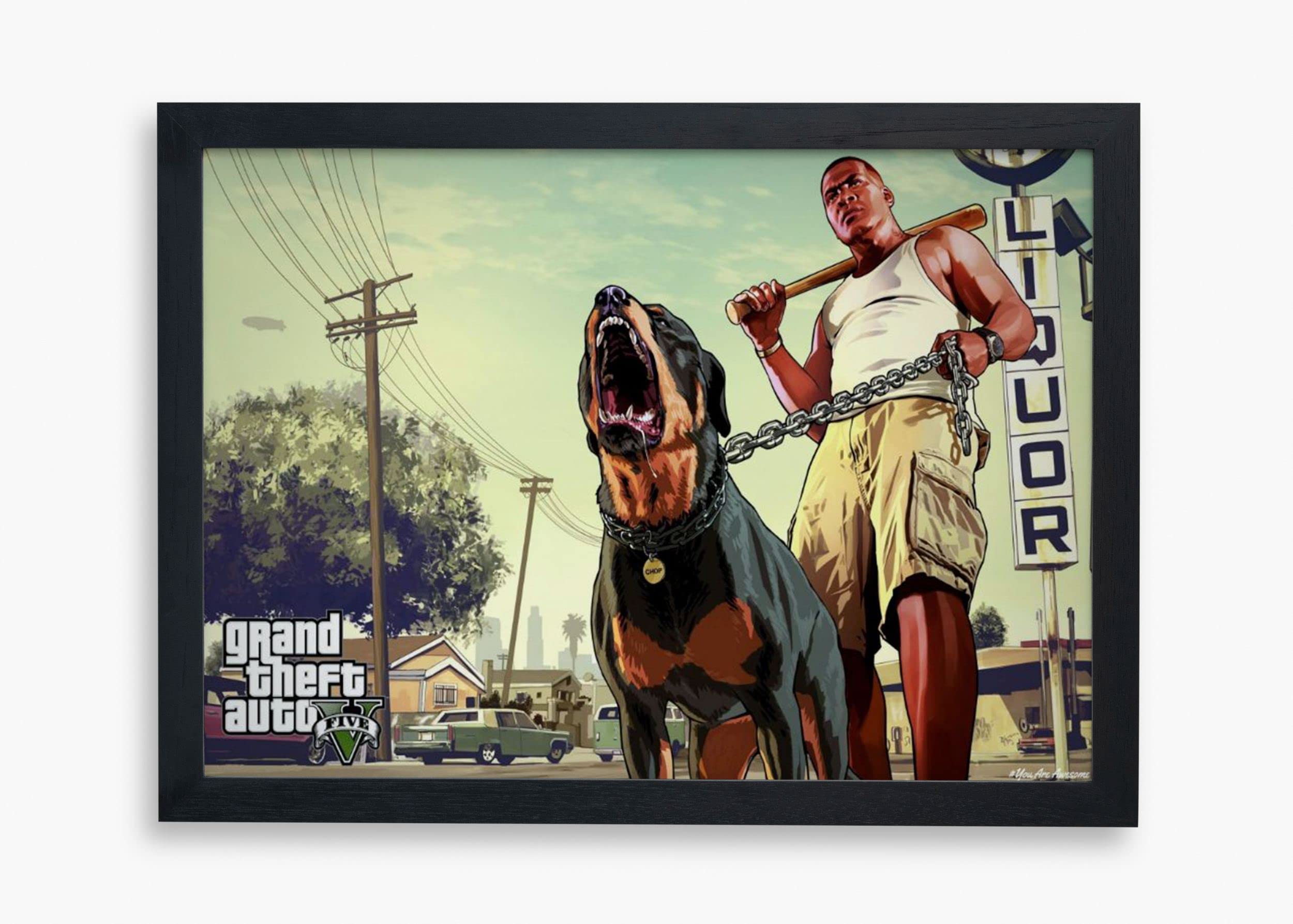 Franklin And Chop Gta 5 Wallpaper M4rkim Michael, Franklin E Trevor,