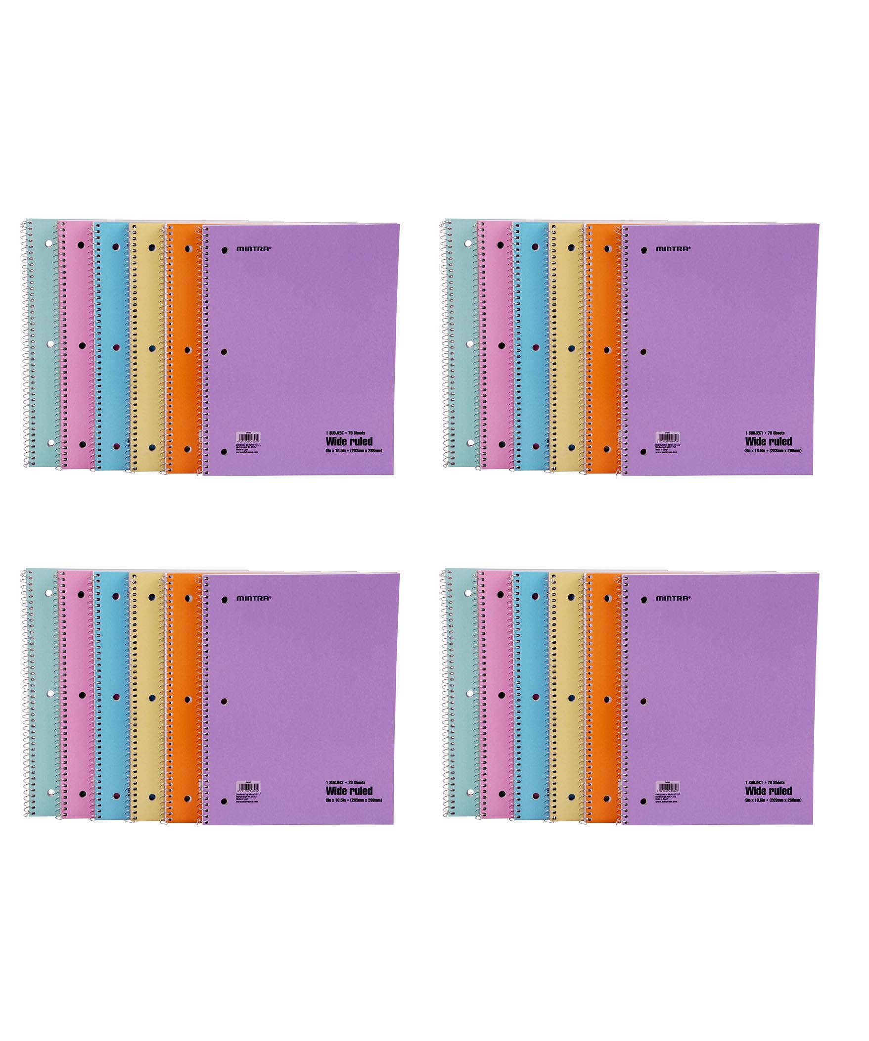 Snapklik.com : Mintra Office Spiral Notebooks