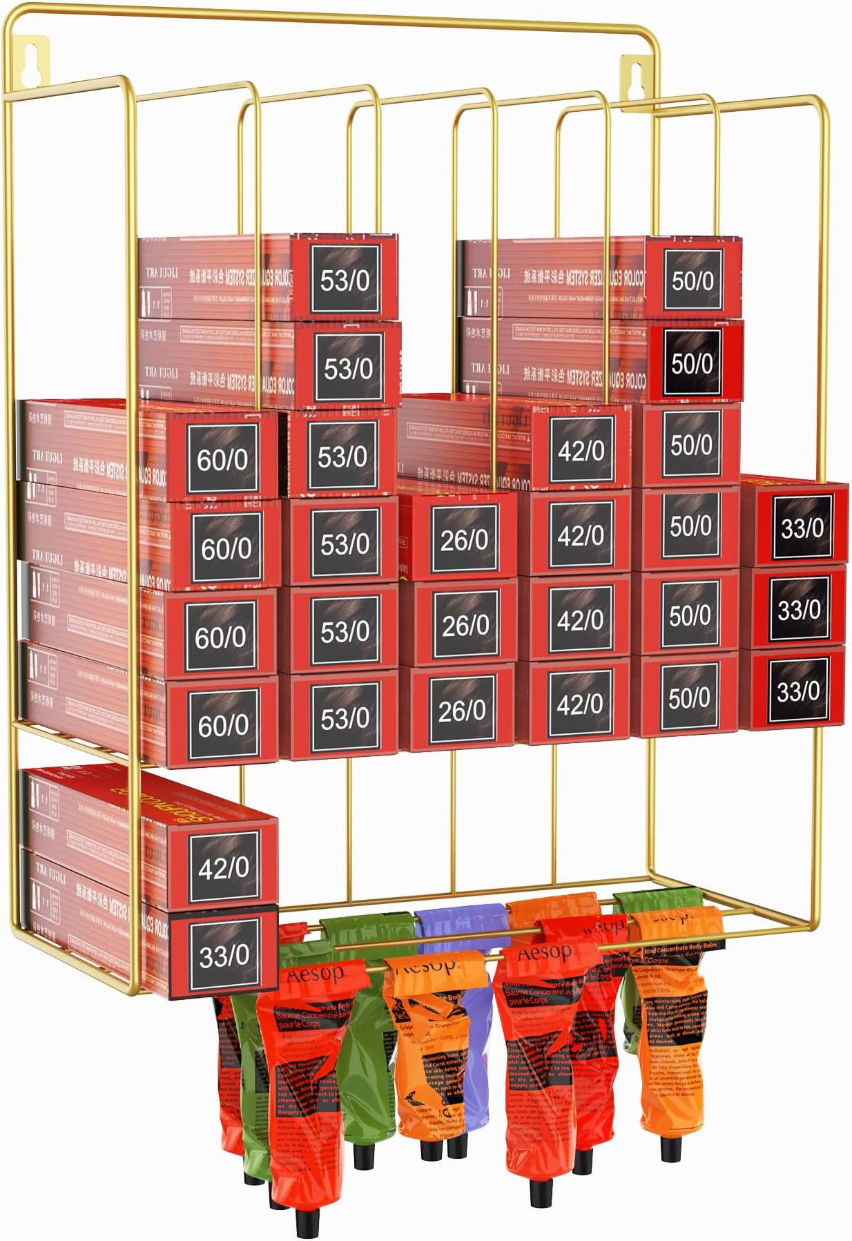 Amazon.com: Generic Hair Dye Hexagon Holder - 34mm Diameter Bottles ...