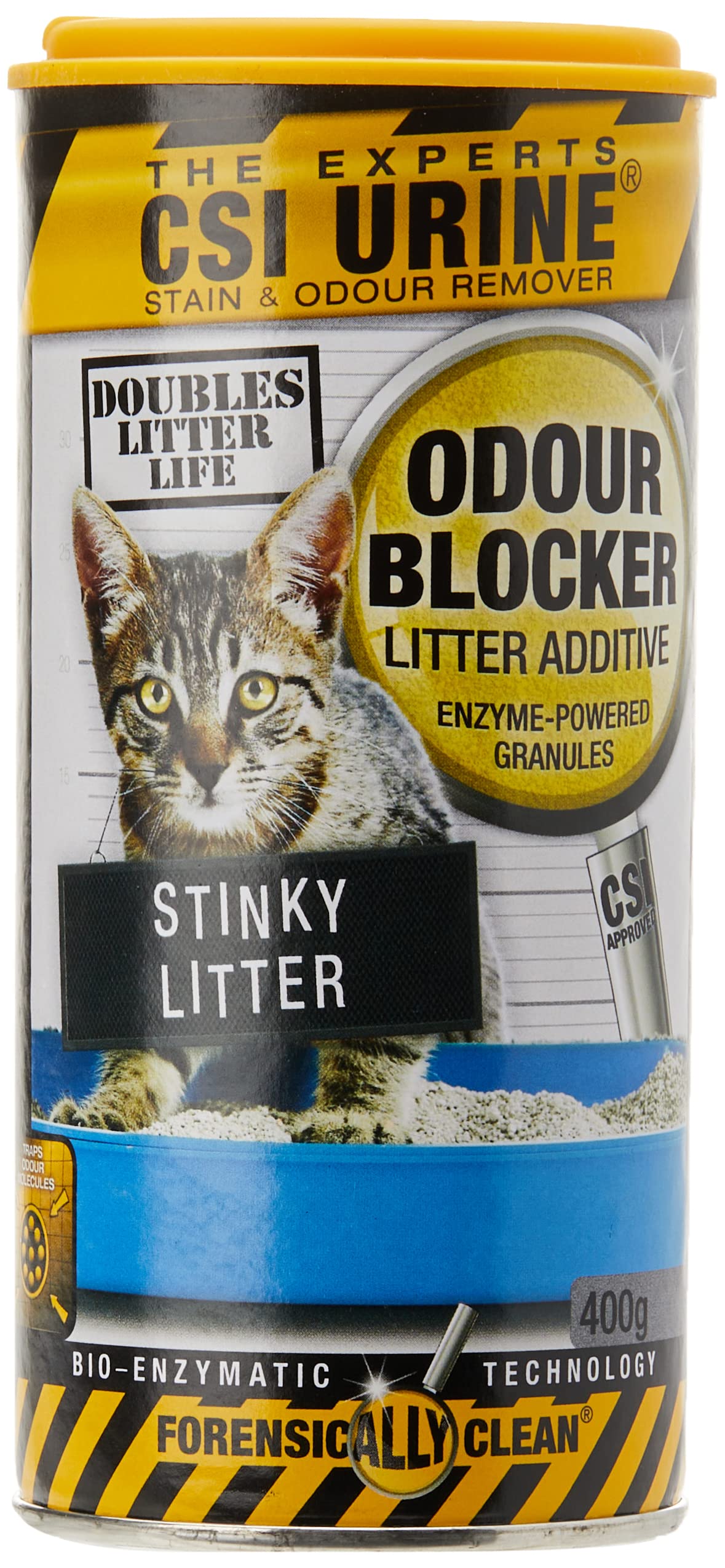 CSI Urine Cat Urine Litter Odour Blocker Granules : Amazon.com.au: Pet ...