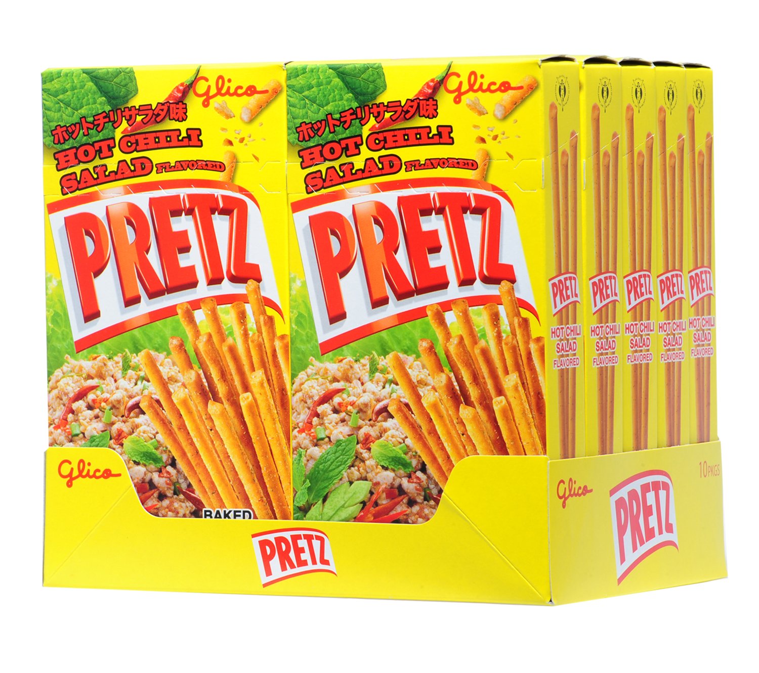 Amazon.com: Pretz Biscuit Stick, Hot Chili Salad, 1.16 Ounce (Pack of 10)