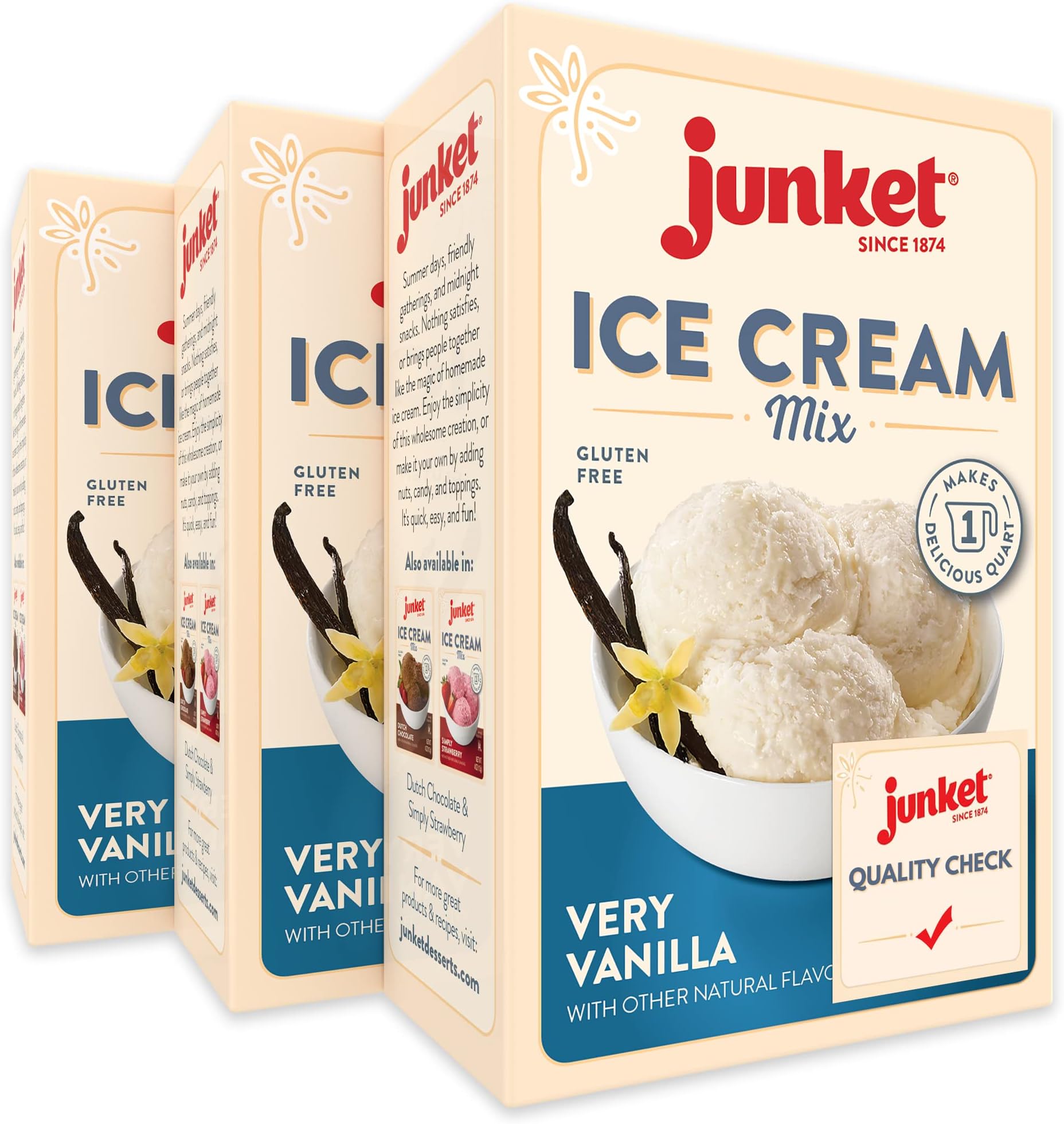 Amazon.com: True Scoops 2-Pack Vanilla Bean Ice Cream Mix. Add One ...