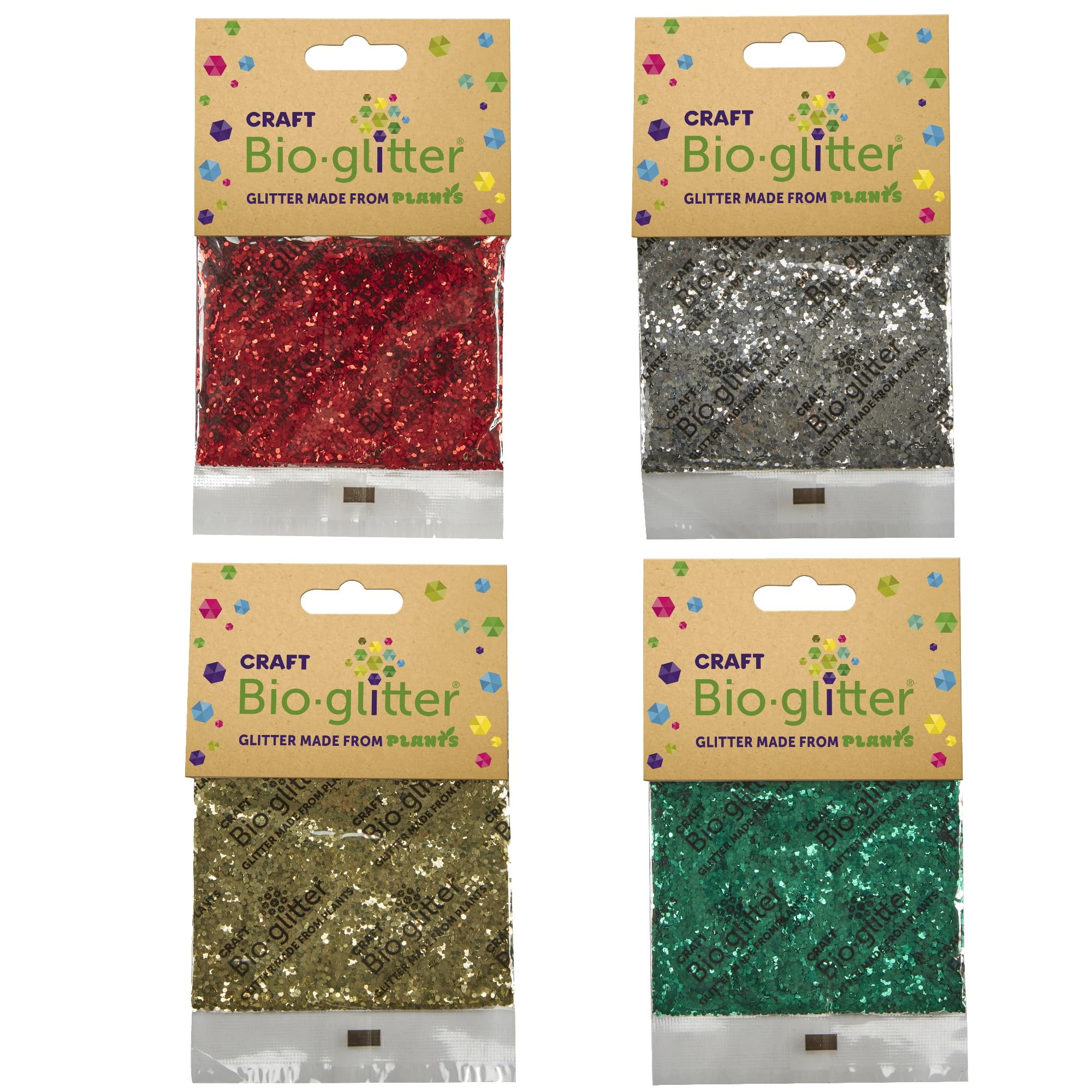 Craft Biodegradable Glitter, Christmas Decorations, Reindeer Food, 20g ...