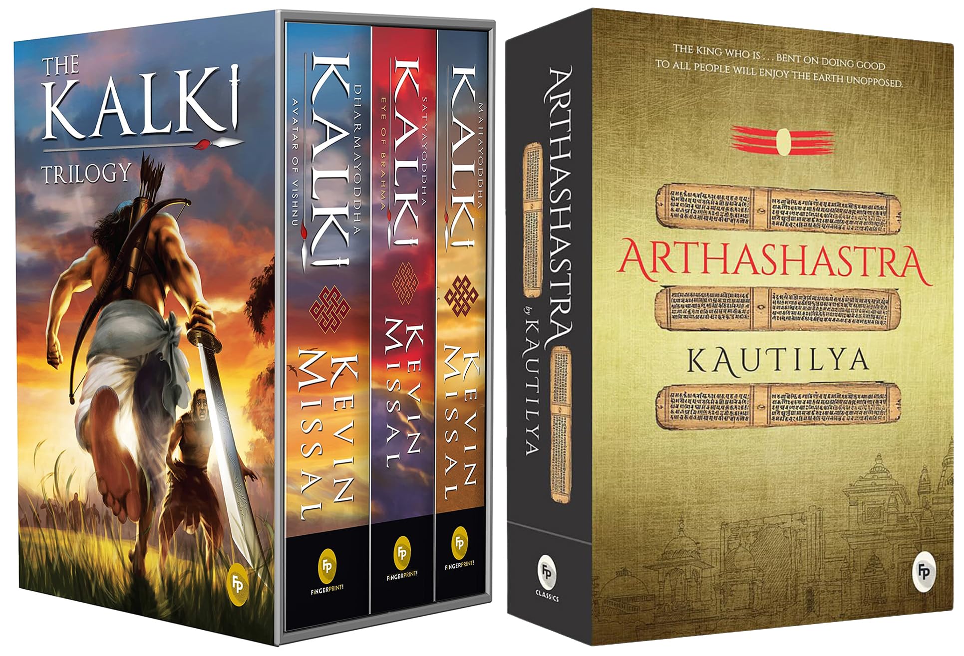 Buy The Kalki Trilogy (Set of 3 Books) - Avatar of Vishnu; Eye of ...