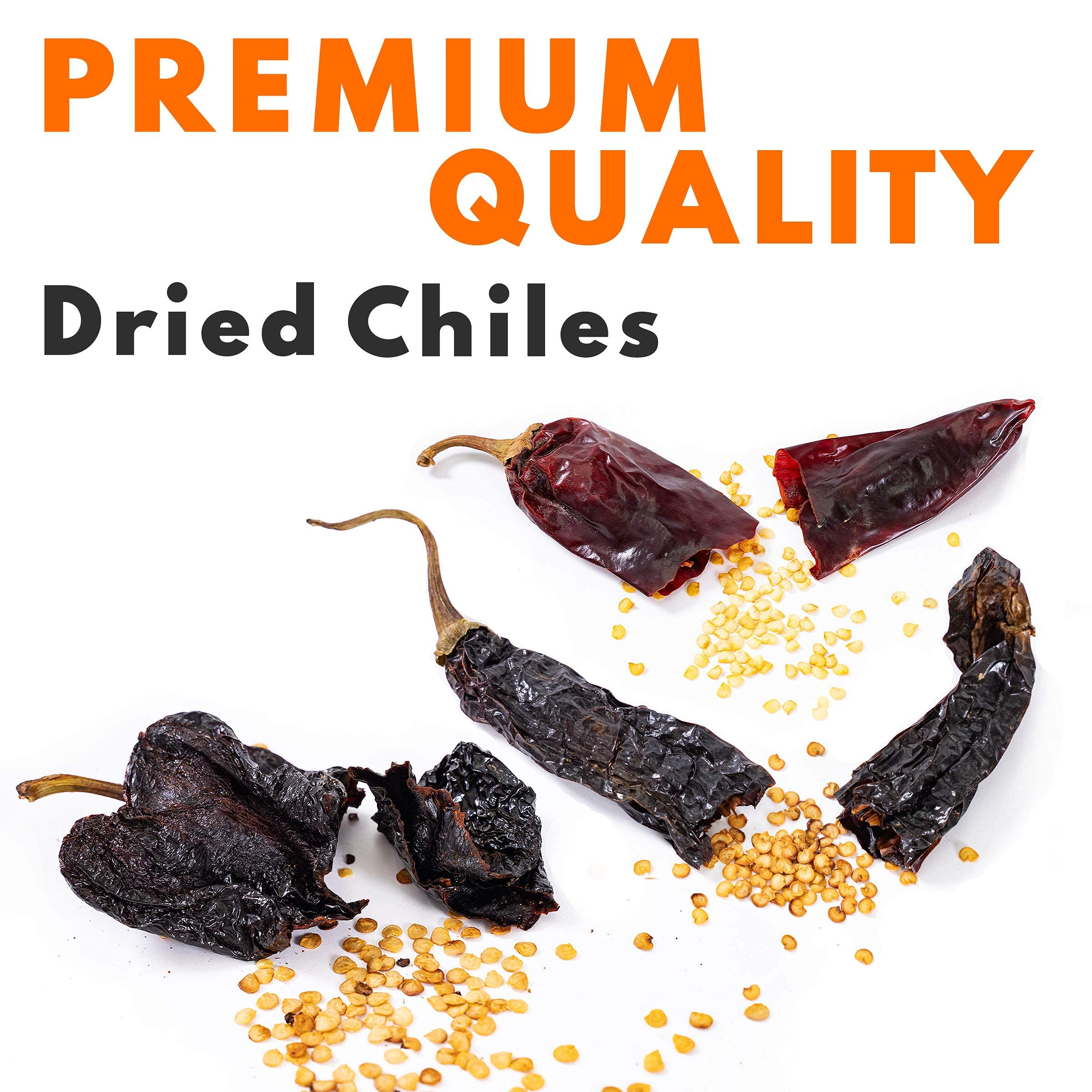 Paquete de 3 chiles secos (12 oz en total) - Ancho, Gu...B0913KH6CY ...