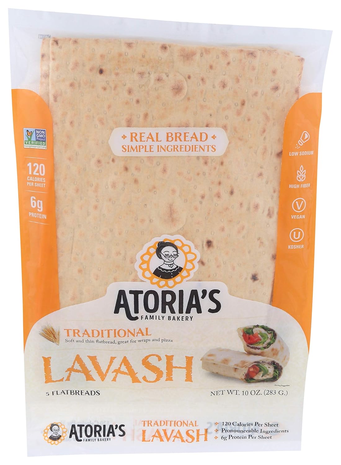 Amazon.com: California Lavash, Traditional Lavash, 10 oz : Grocery ...