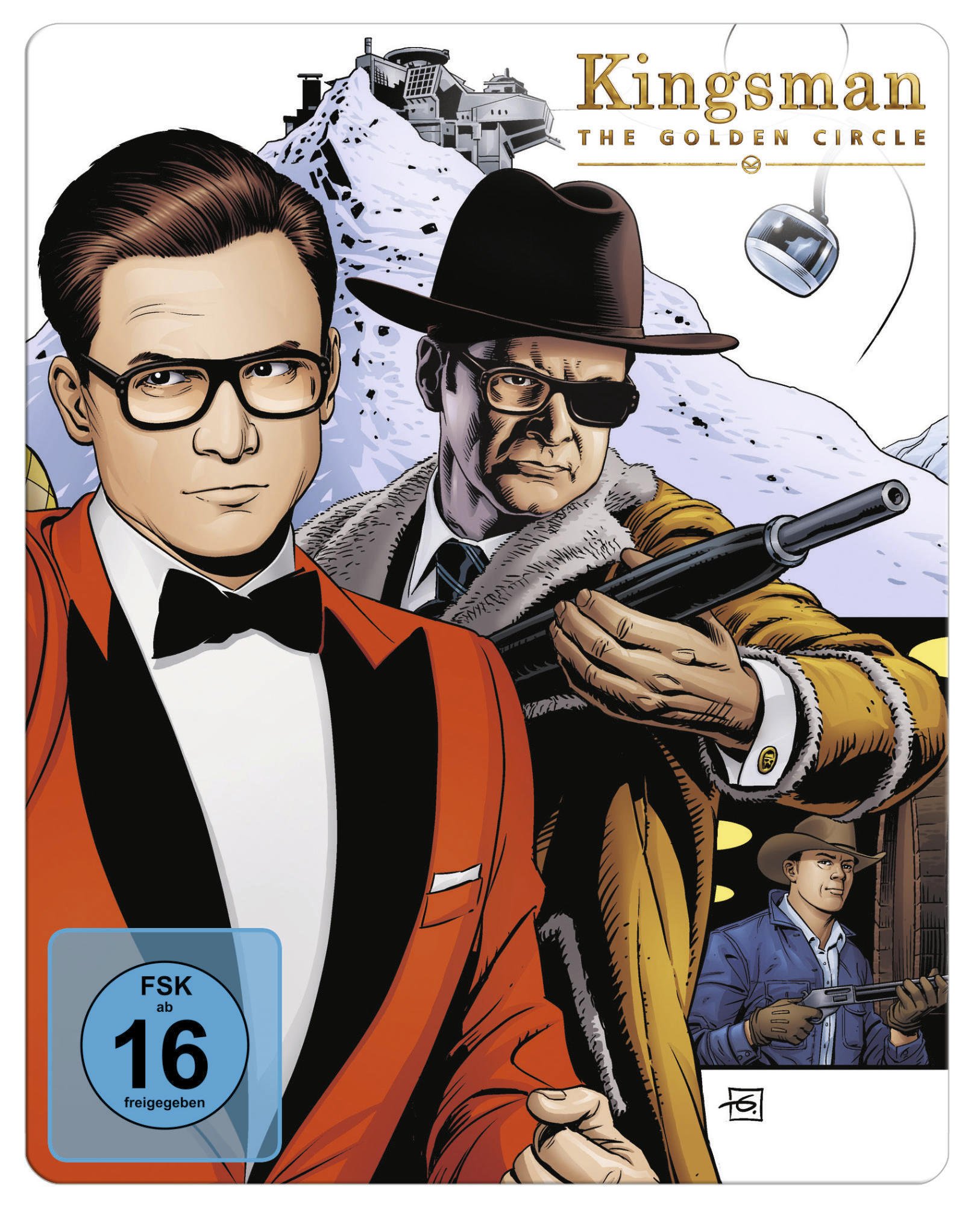 Kingsman - The Golden Circle - Steelbook mit exklusivem Booklet [Blu ...