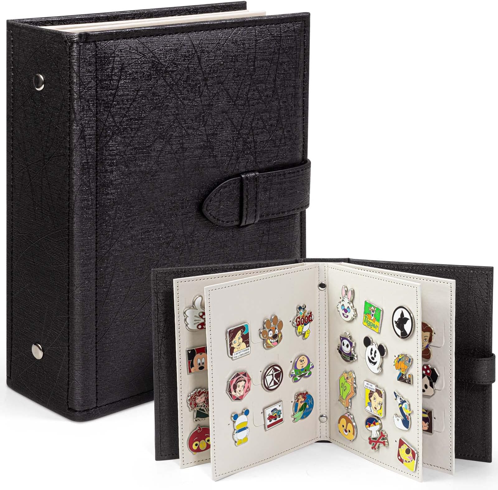 Amazon.com: GOTAC Patch Display Book with Removable Metal Ring Binders ...
