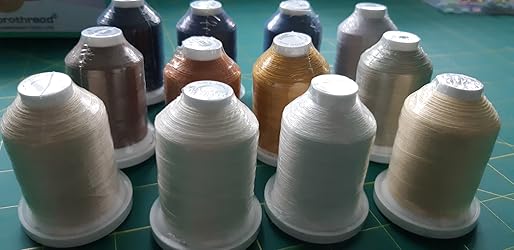 New brothread - 18 Options - Multi-Purpose 100% Mercerized Cotton ...