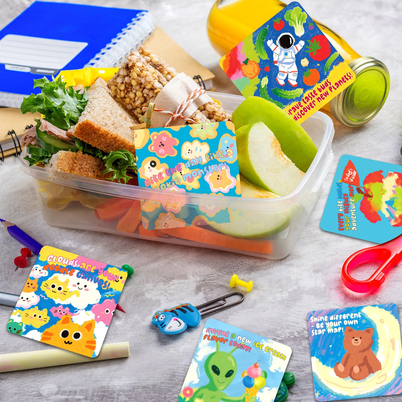 Snapklik.com : 60 Lunch Box Notes For Kids Cute Lunchbox Notes For ...