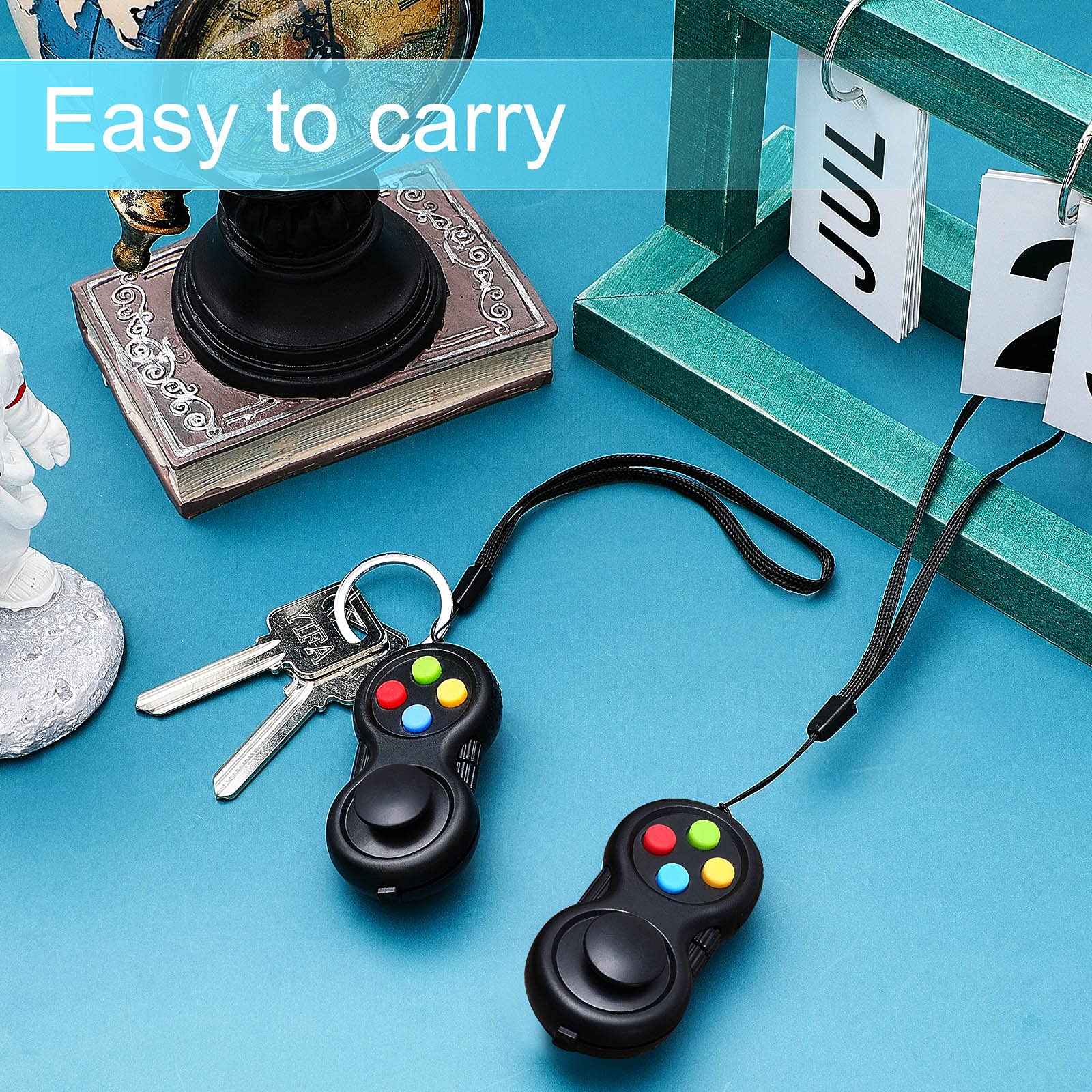 Snapklik.com : Skylety 2 Pieces Fidget Pad Sensory Fidgets Controller ...