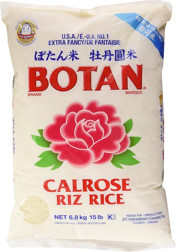 Botan Calrose Rice, 6.8kg : Amazon.ca: Grocery & Gourmet Food