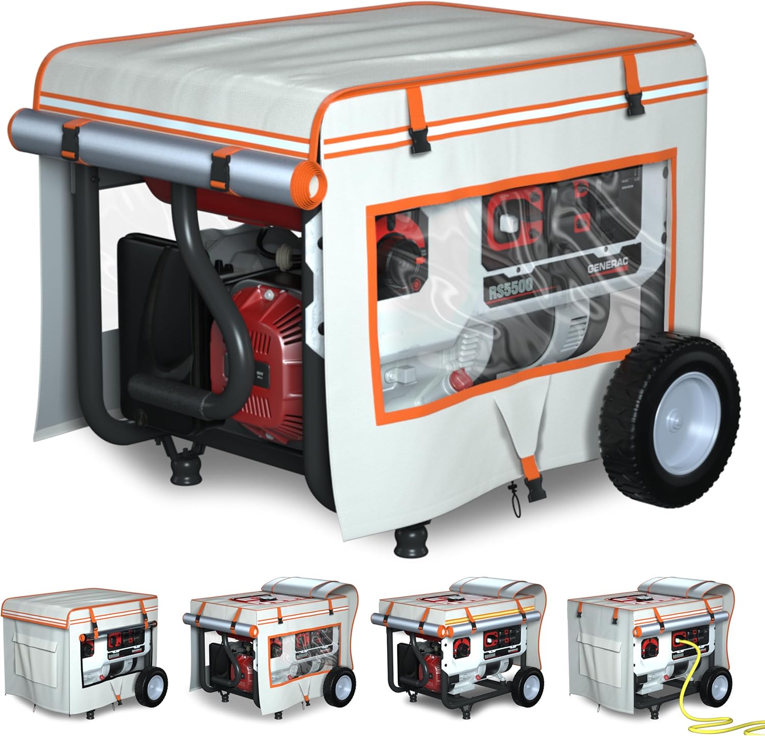 Amazon.com: Generator cover,Generator Covers While Running,All Season ...