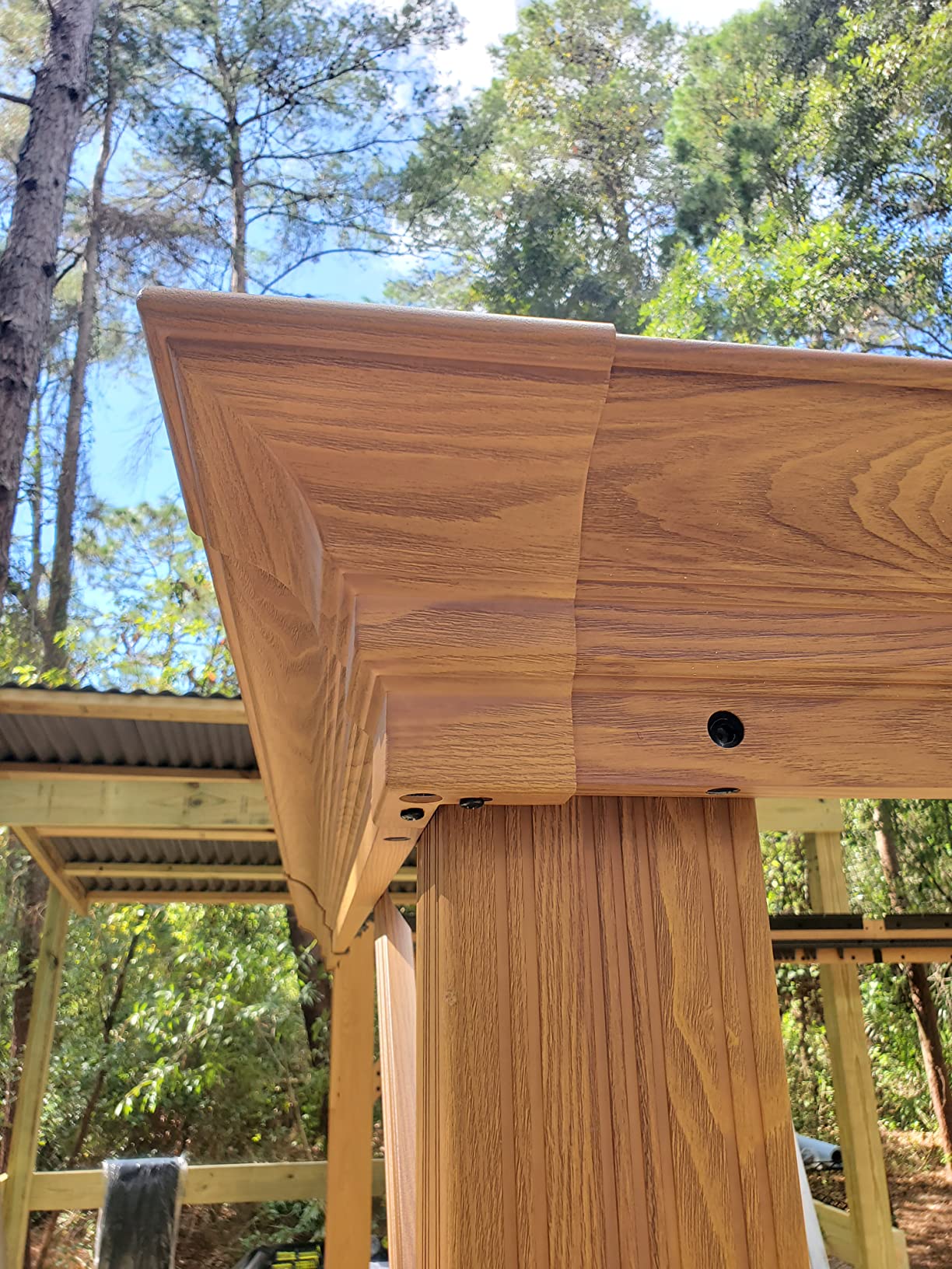 $65/mo - Finance Kozyard Apollo 12’x20’ Hardtop Gazebo, Wooden Coated ...