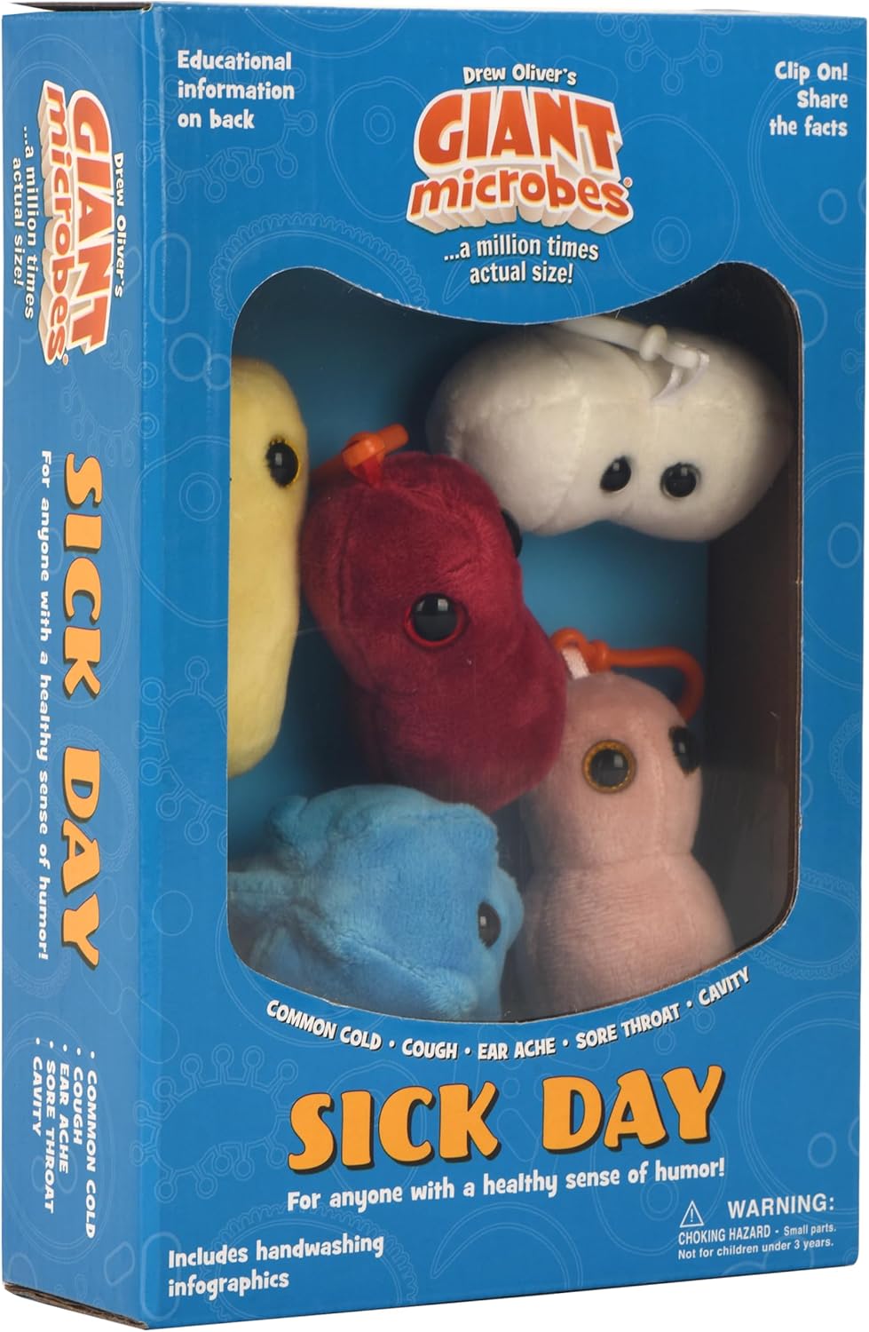 Plush Microbe: Sick Day : Amazon.es: Juguetes y juegos