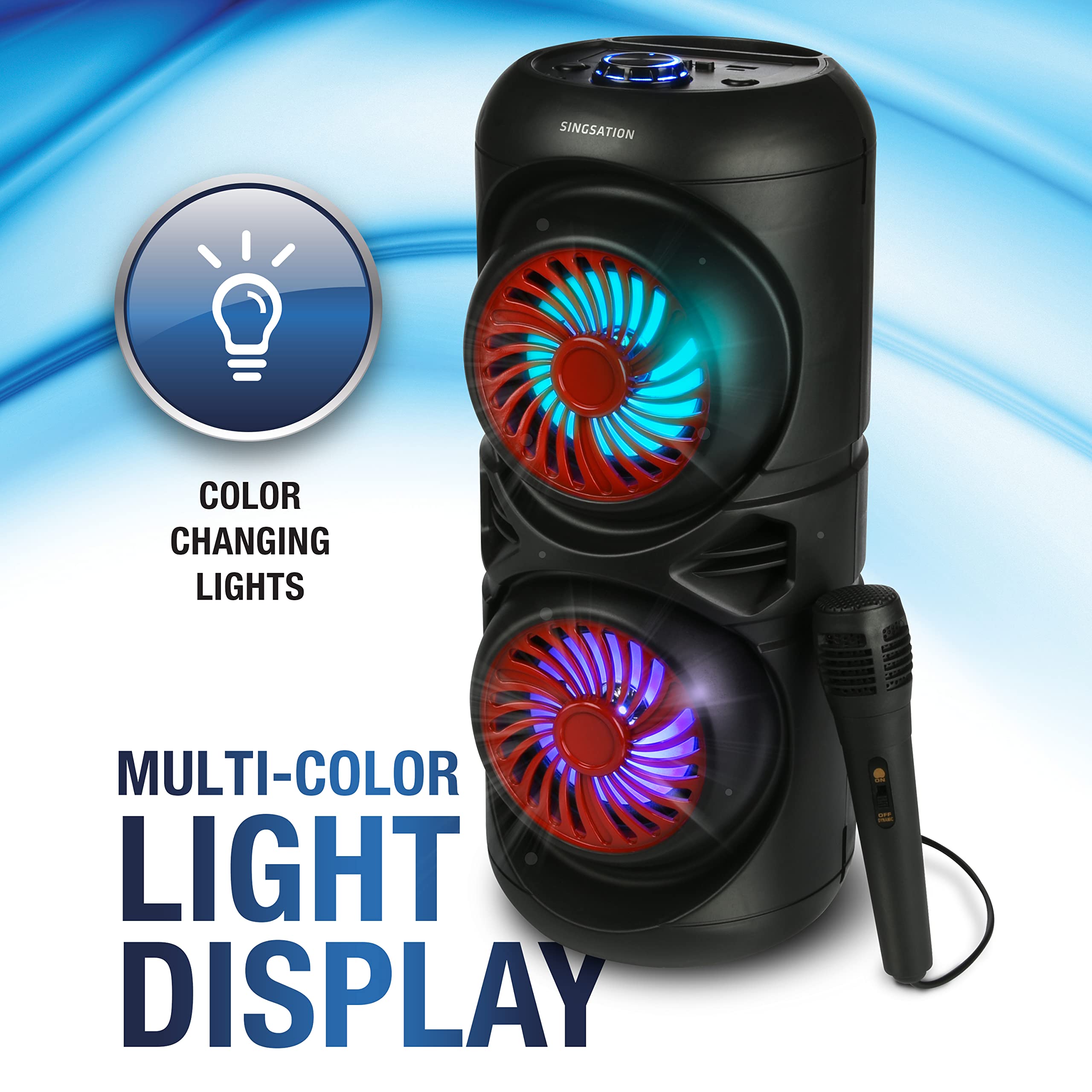 Snapklik.com : Karaoke Rechargeable Home System Package, 5.0 Bluetooth ...