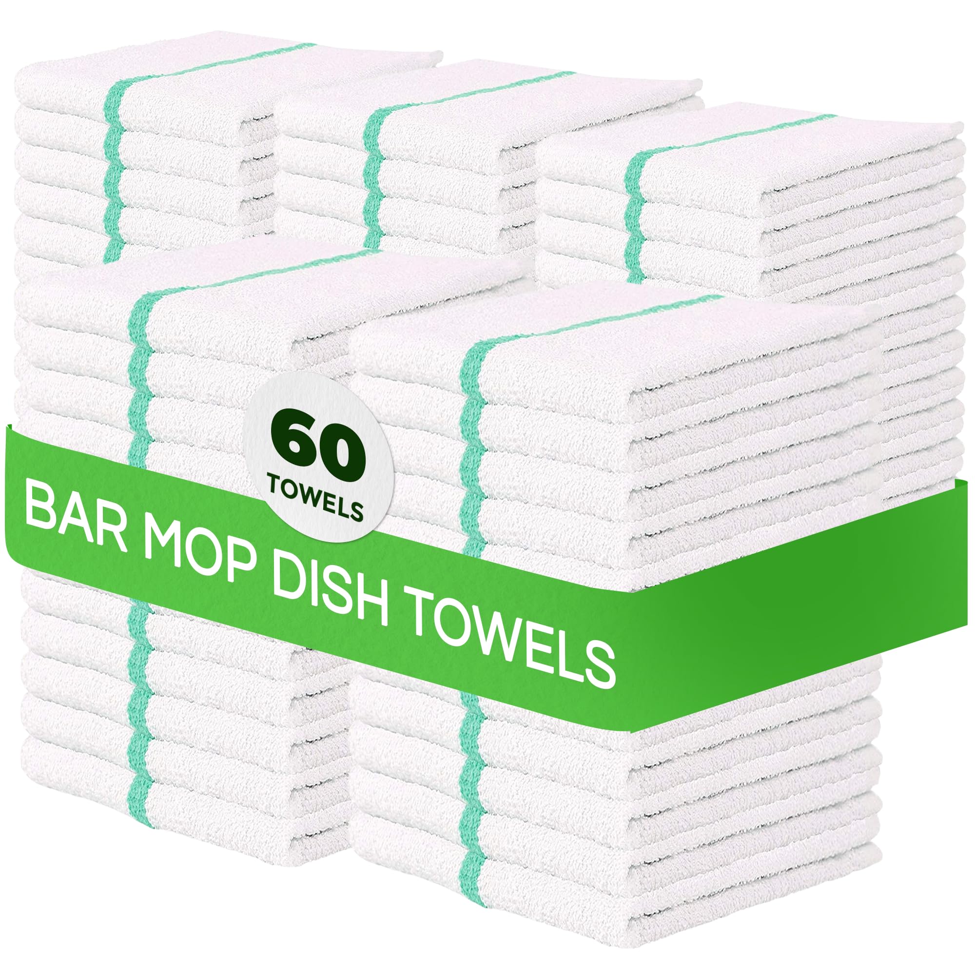 Amazon.com: Towels N More 60 oz 31oz Cotton Kitchen Cleaning Towels ...