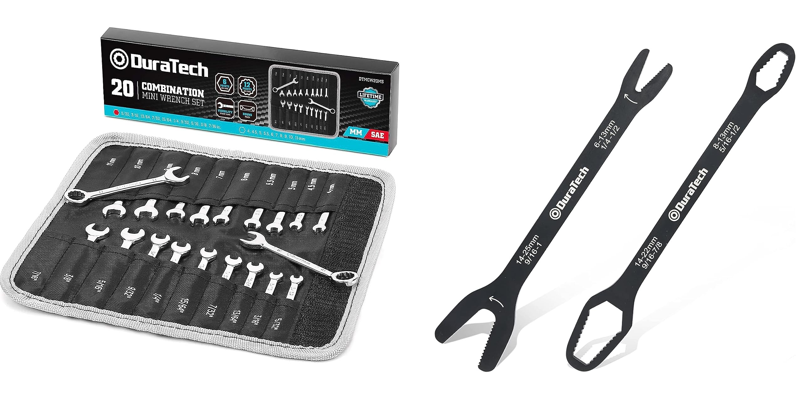 DURATECH Mini Wrench Set, Universal Wrench Set, SAE & Metric - Amazon.com