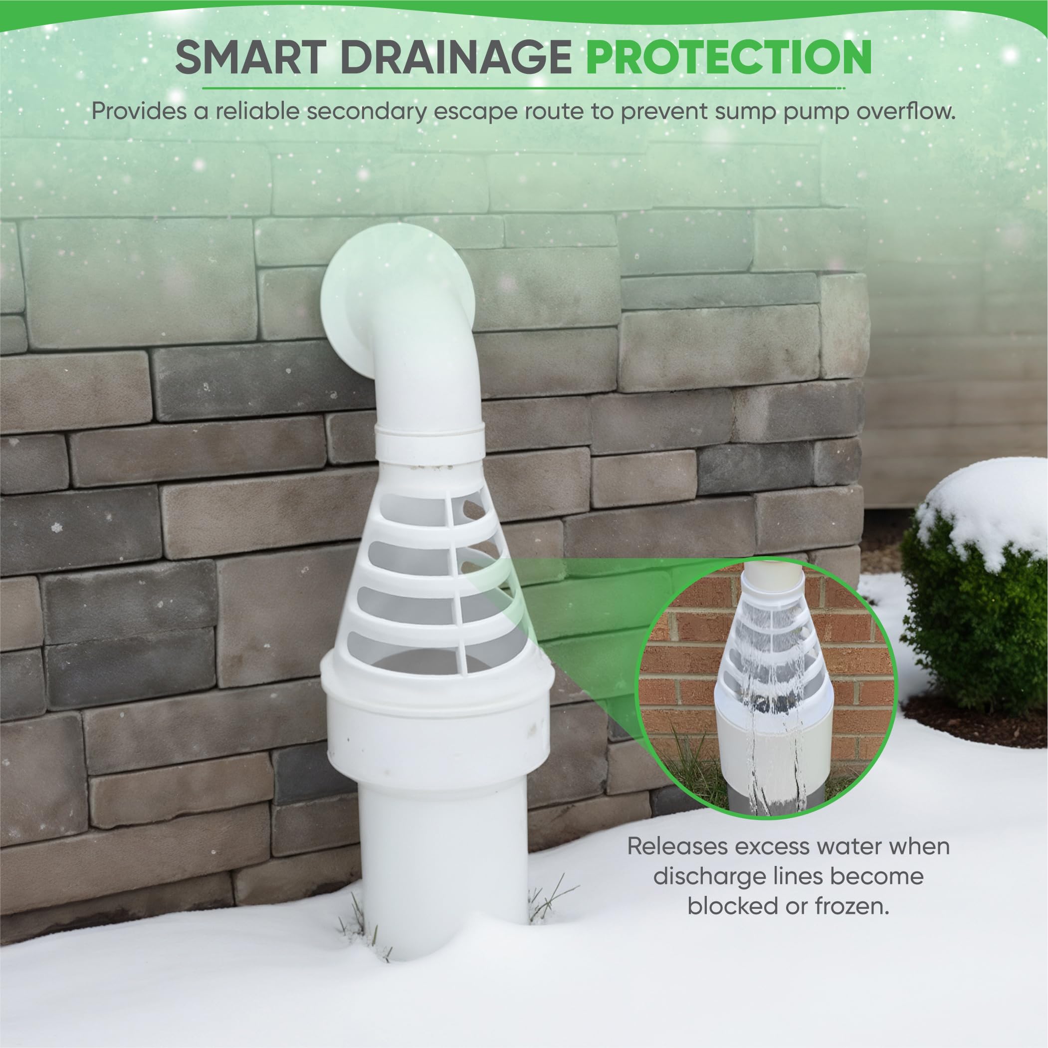Snapklik.com : PumpSpy Sump Pump Discharge Freeze Protection ...