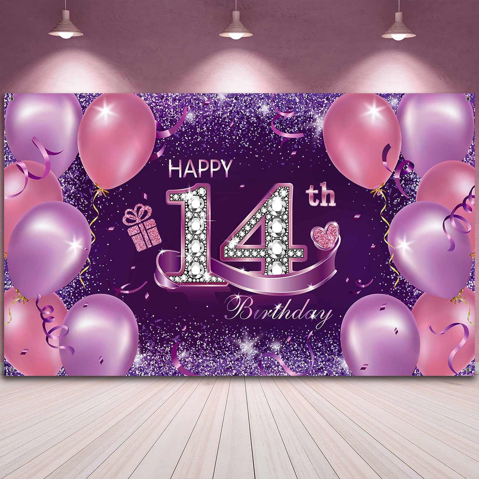 14th Birthday Sign