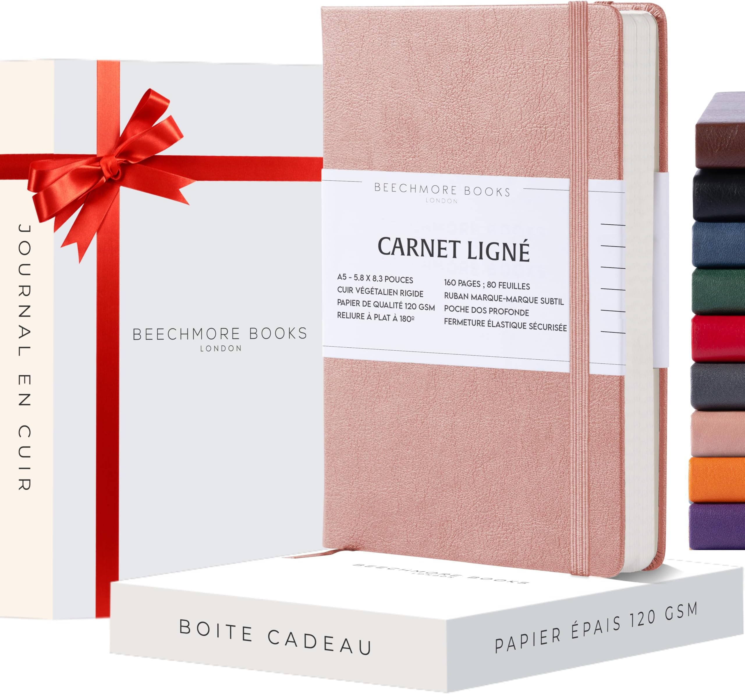 MGGAO Cahier ligné pour l'écriture, journal ligné avec 320 pages ...
