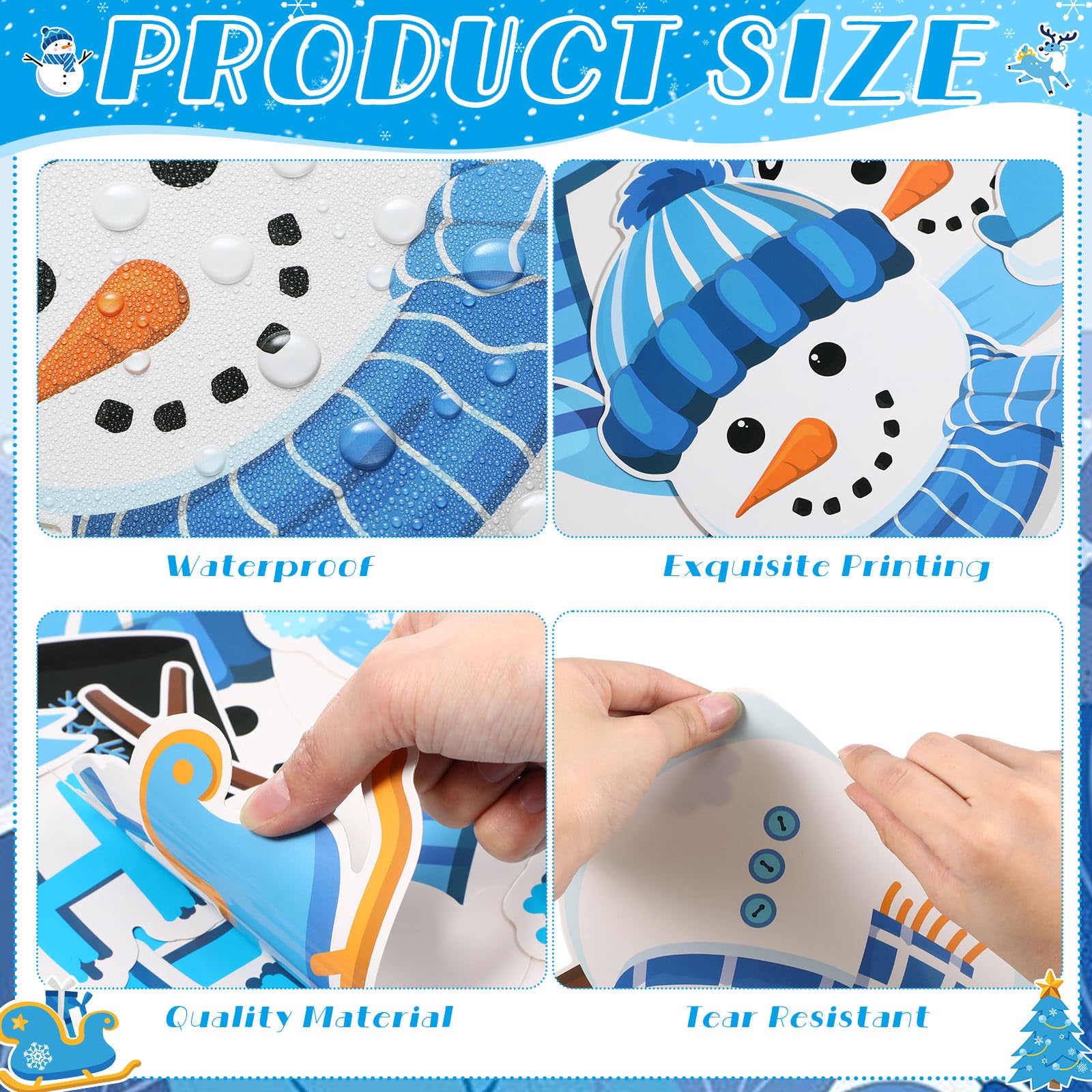 Snapklik.com : Pasimy Winter Bulletin Board Set Winter Classroom ...