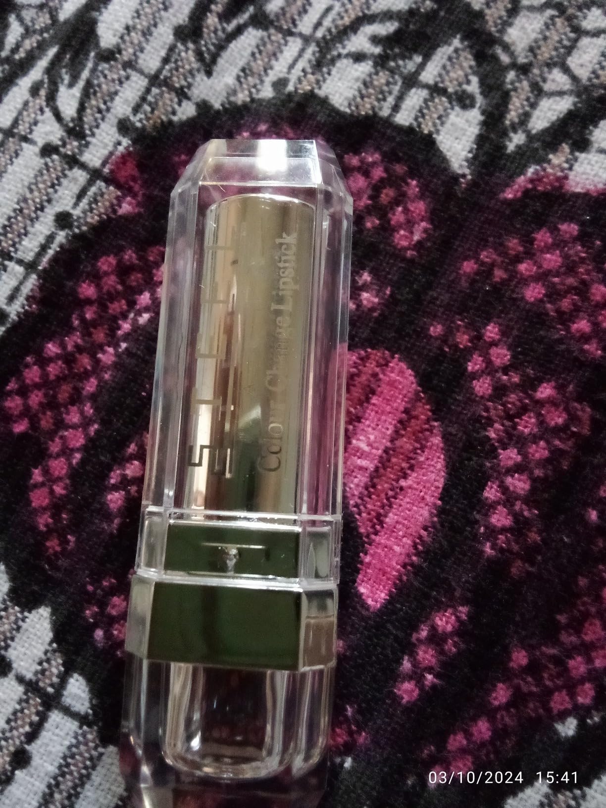 Buy Steel Paris Lipstick, Metallic Finish - Pink Online at Low Prices ...