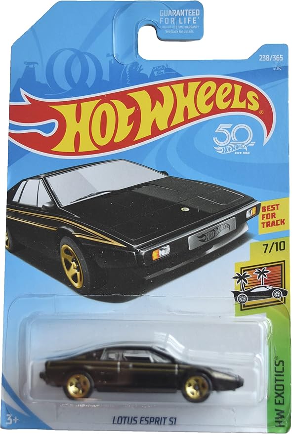 Amazon.com: Hot Wheels Lotus Esprit S1, HW Exotics 7/10 [Black] 238/365 ...