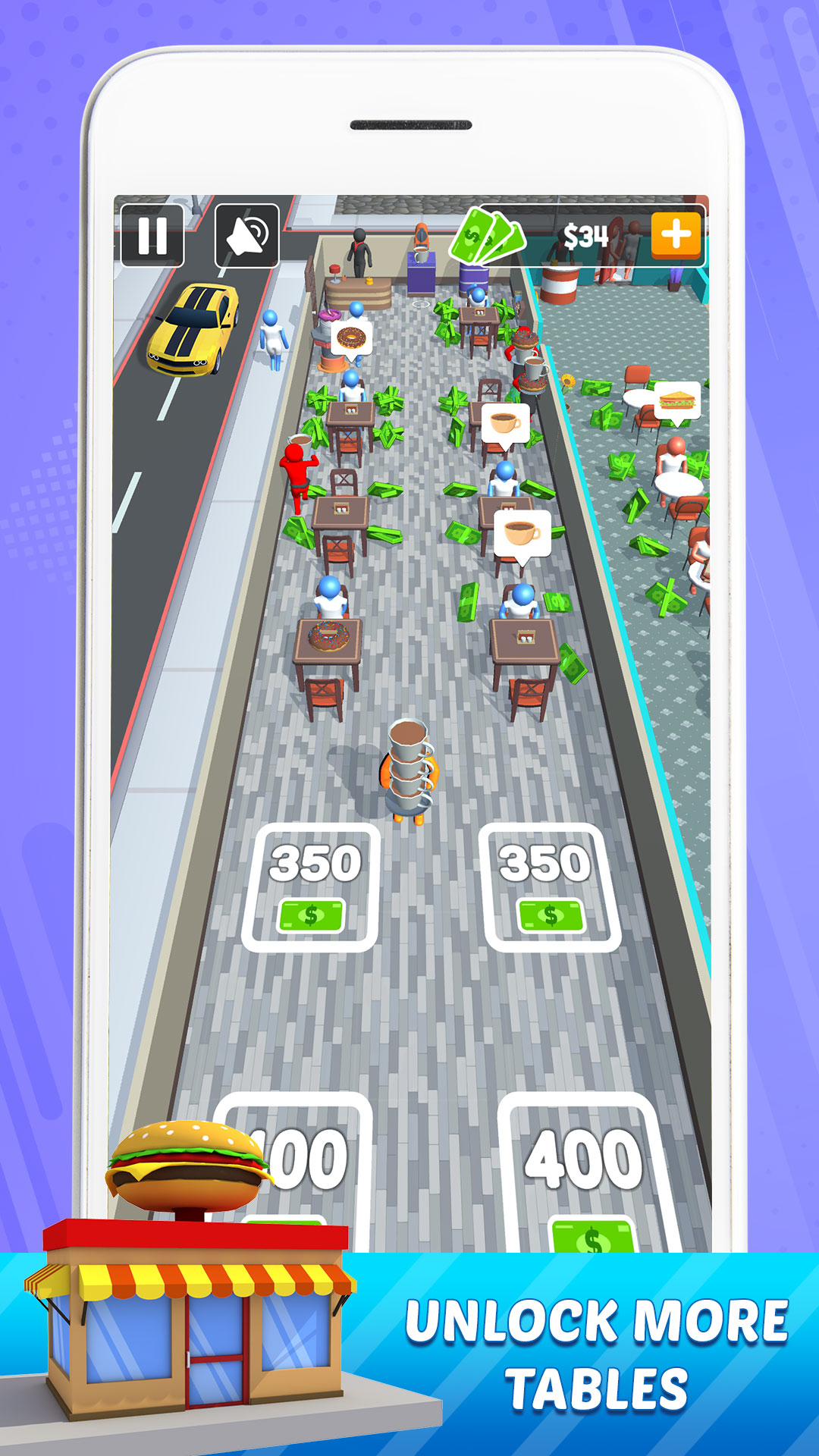 Dream City Restaurant Manager Food Restaurant Game Idle Clicker - 3D ...