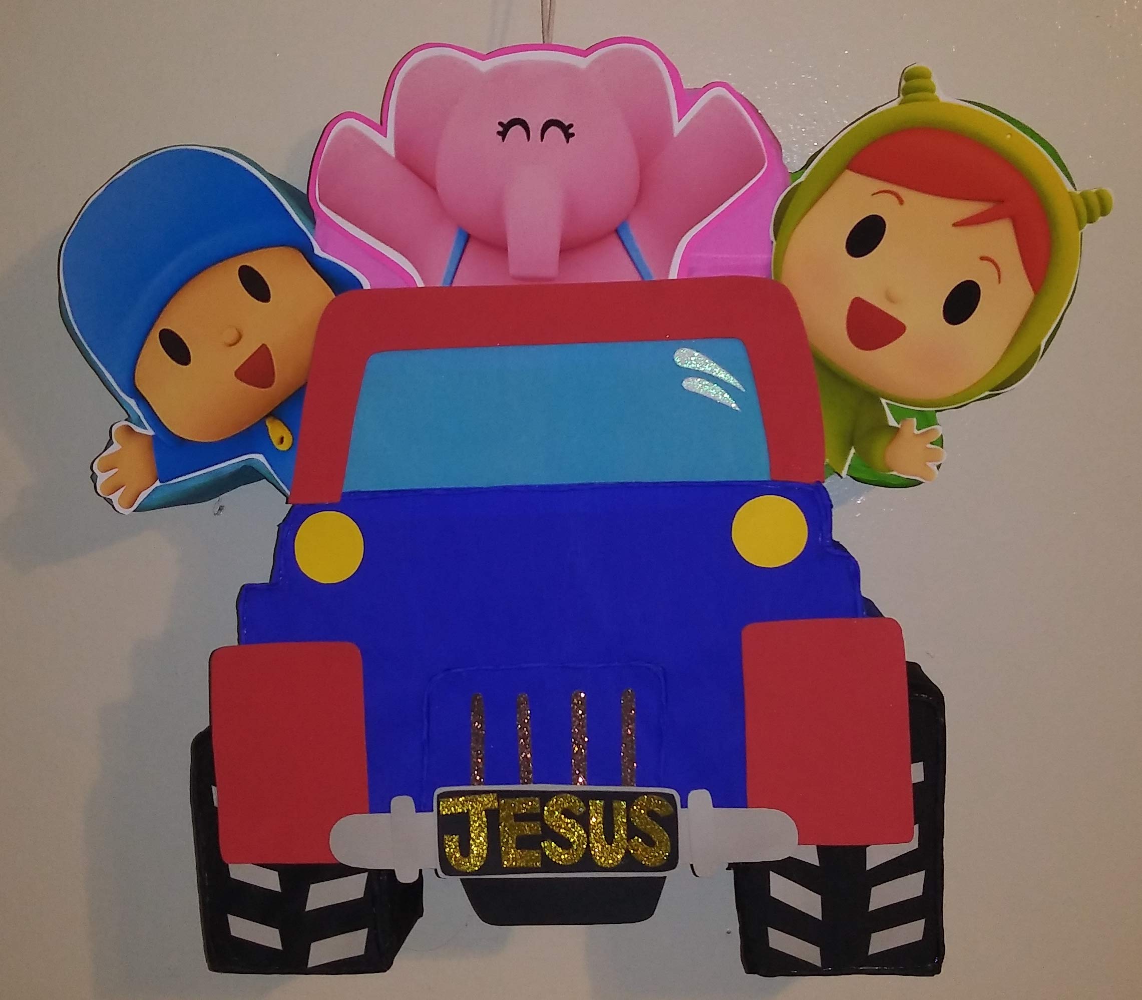 Pocoyo Jeep Pinata Pocoyo And Friends Pocoyo Shape Pinata Pocoyo ...