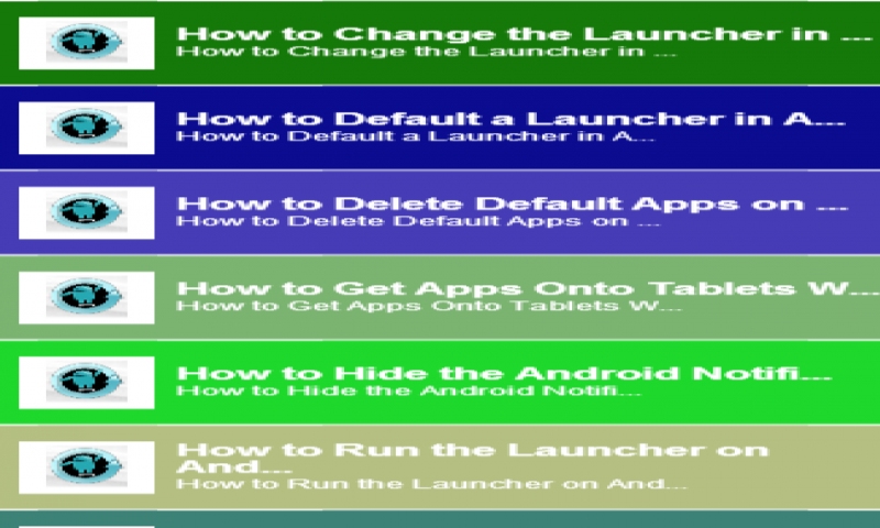Tablet Launcher App - App on Amazon Appstore
