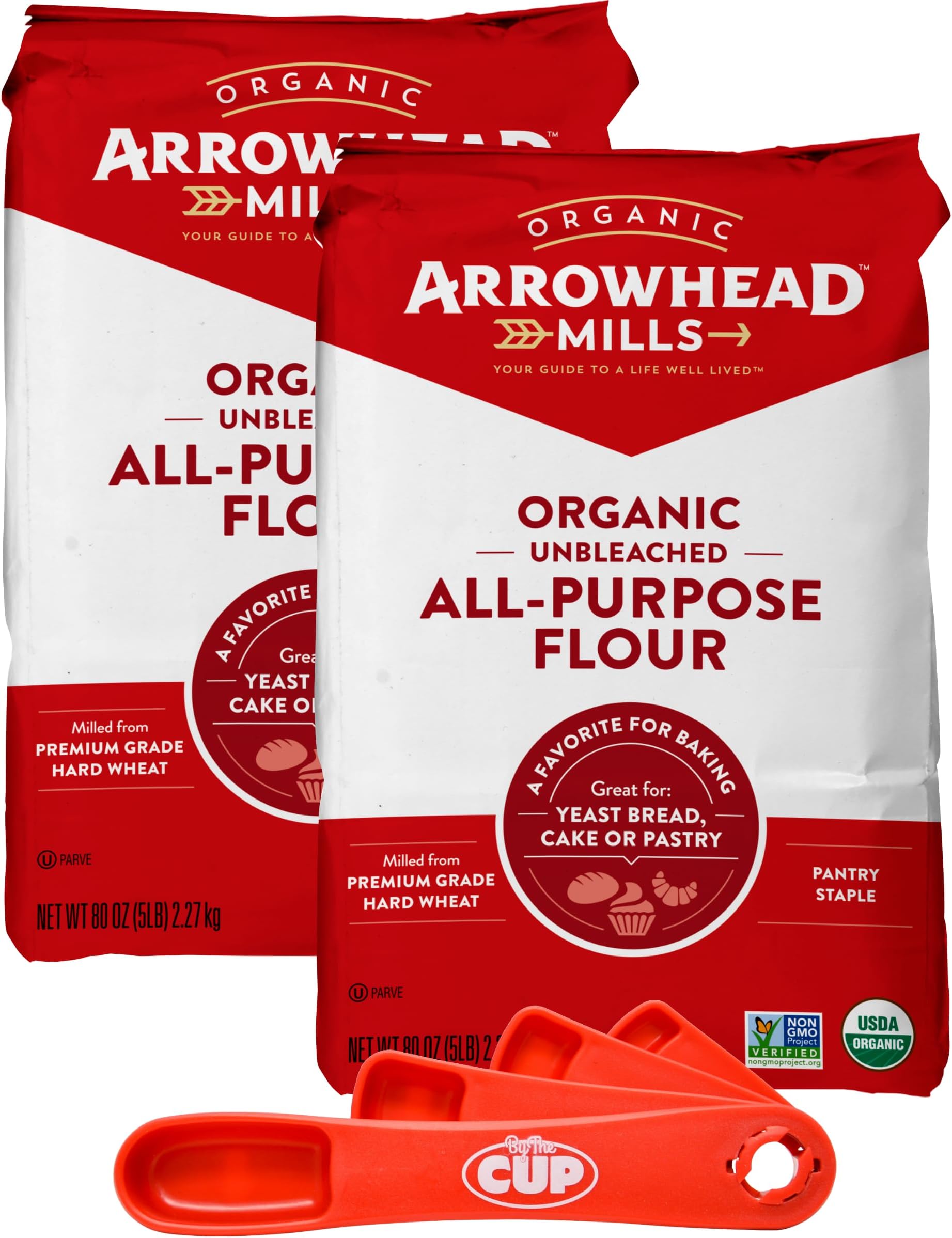 Amazon.com : King Arthur, 100% Organic All-Purpose Flour Unbleached ...