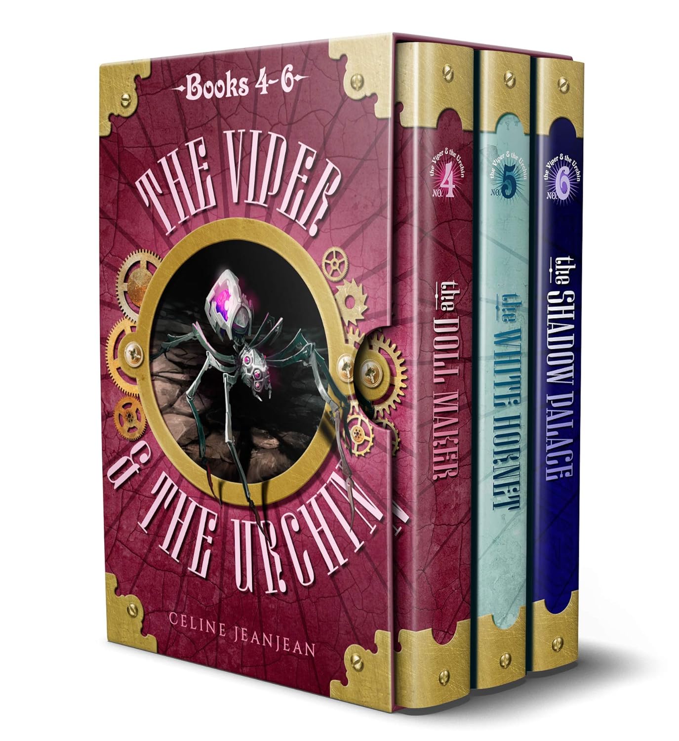 The Viper and the Urchin: books 4 -6: Quirky Steampunk Fantasy (The ...