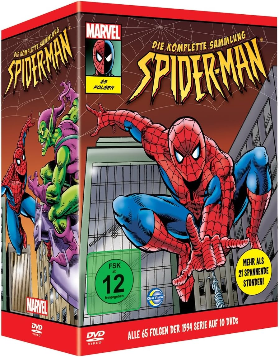 Spider-Man - Box Set (Staffel 1-5): Amazon.co.uk: DVD & Blu-ray