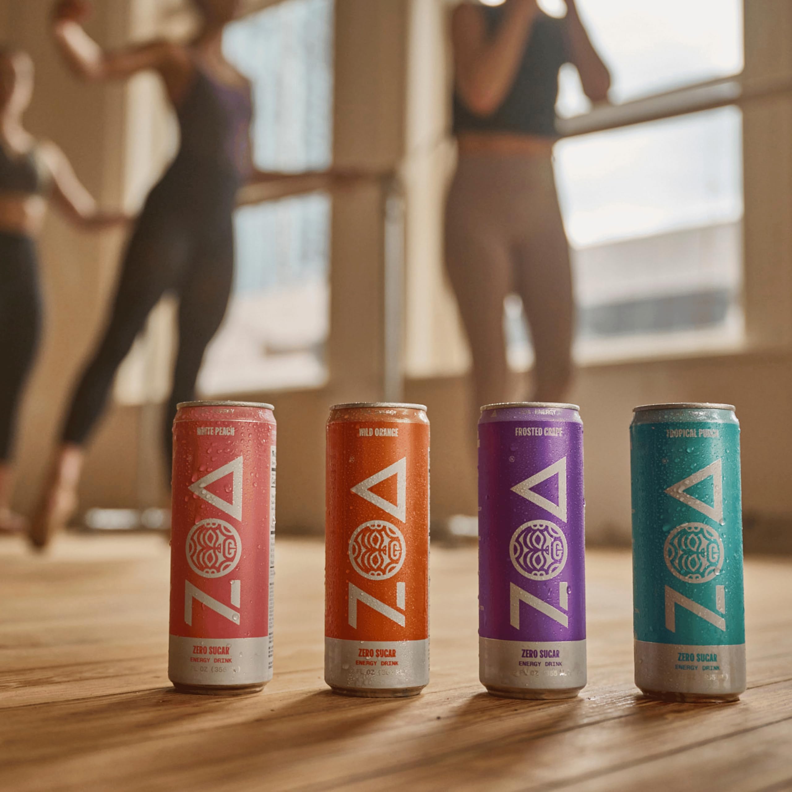 Snapklik.com : ZOA Zero Sugar Energy Drinks, Wild Orange - Clean Sugar ...