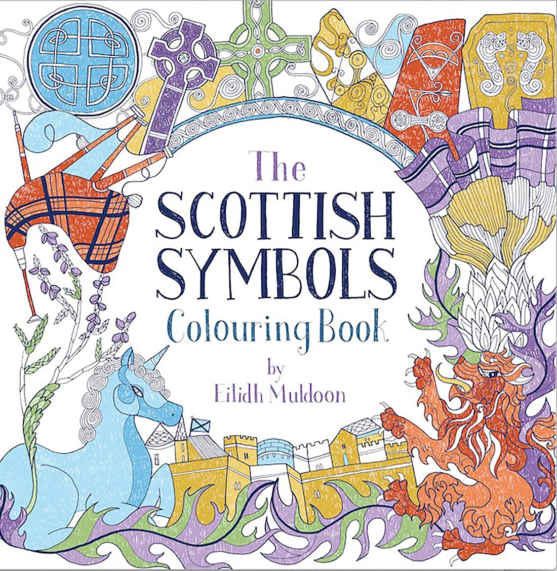 The Scottish Symbols Colouring Book (Birlinn Colouring Books): Amazon ...