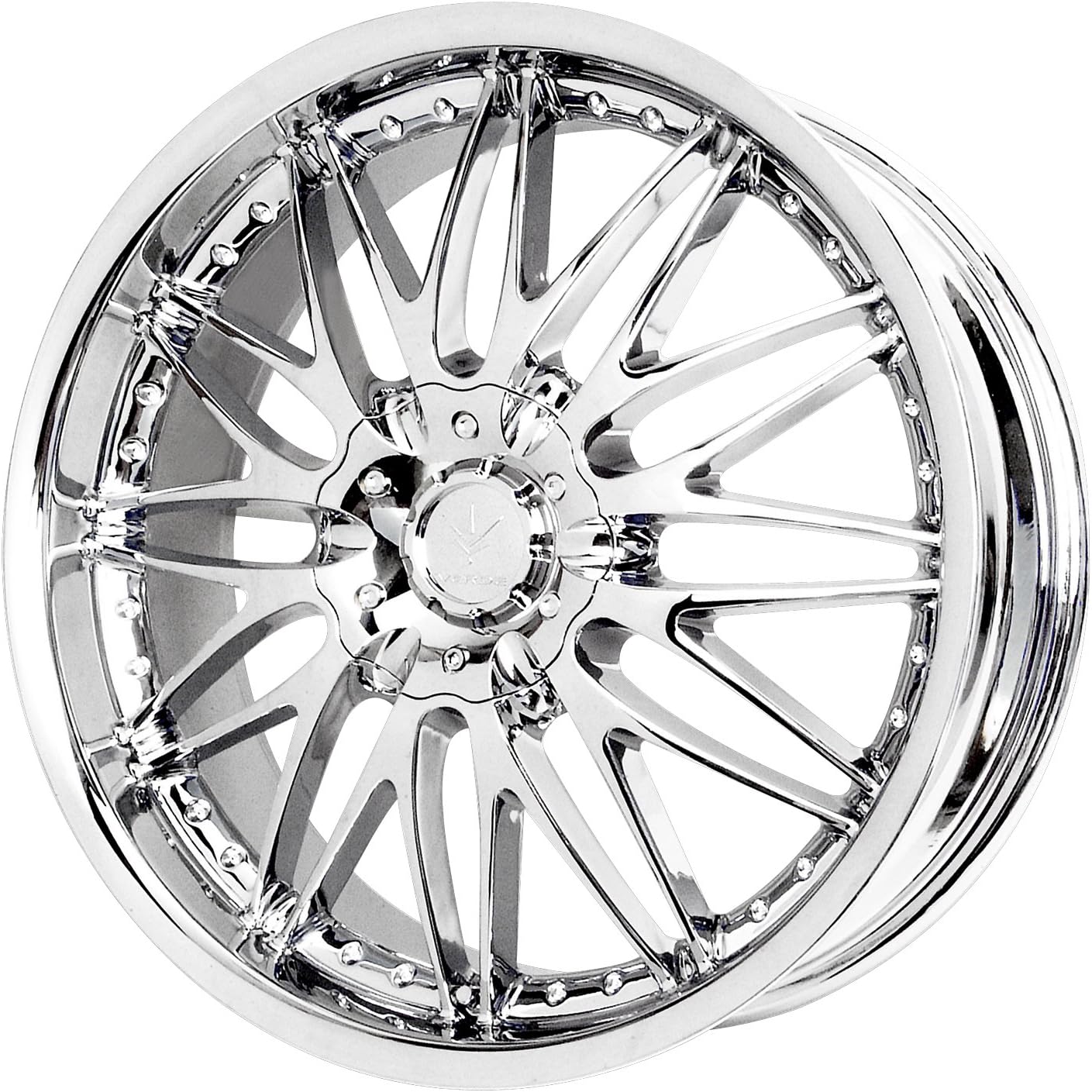 Verde Custom Wheels Regency Chrome Wheel (18x7.5") - Undrilled Blank ...