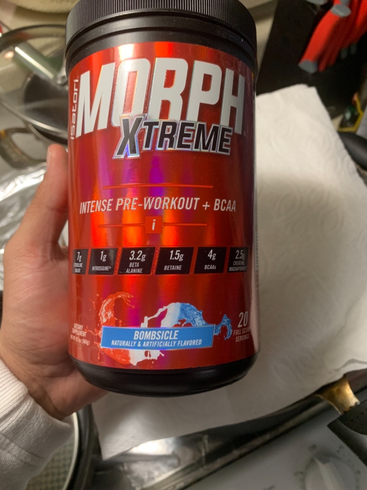 Amazon.com: iSatori Morph X5 Intense Pre Workout with Beta Alanine ...