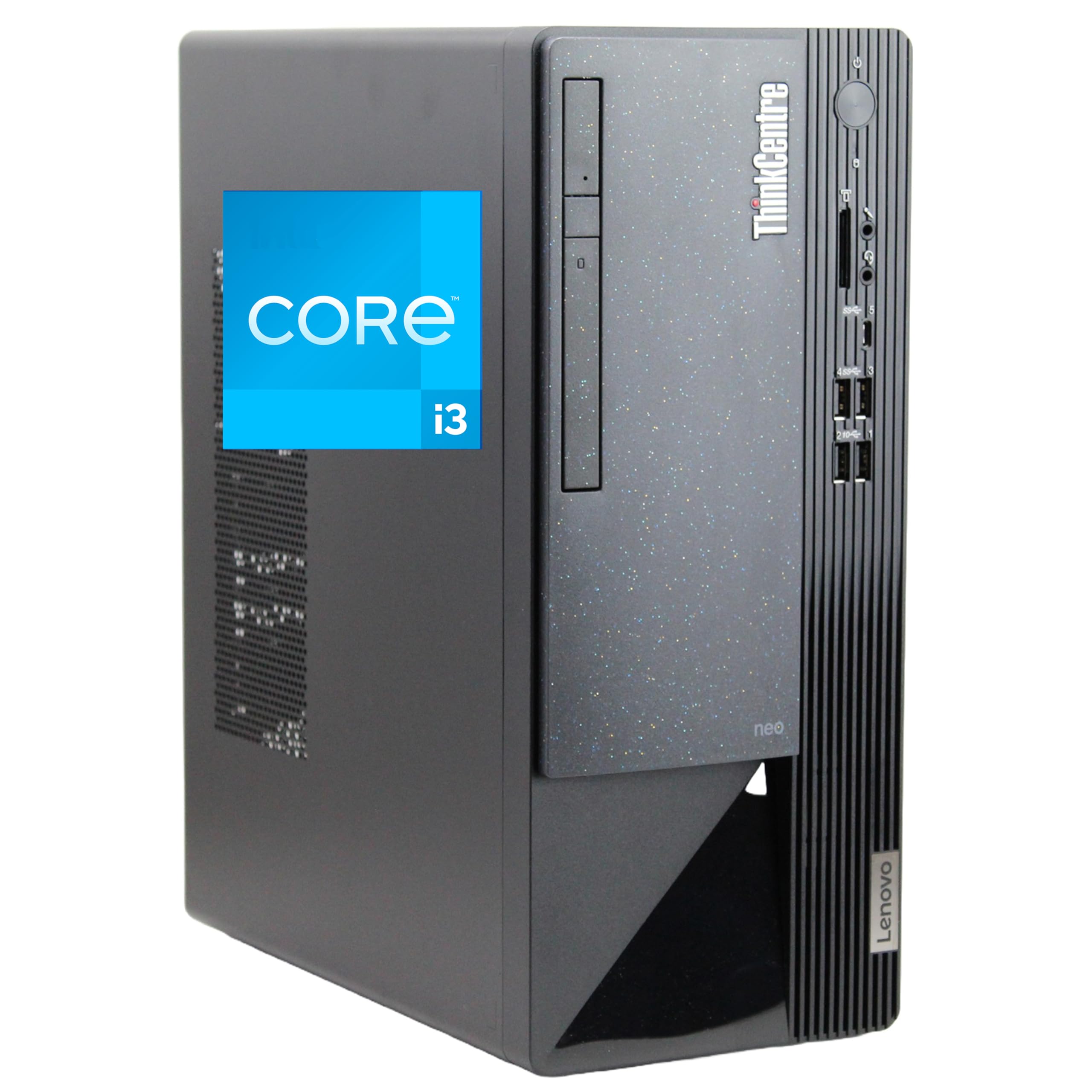 Lenovo ThinkCentre Neo 50T Gen 4 Tower Computer - Intel Core i3-13100 ...