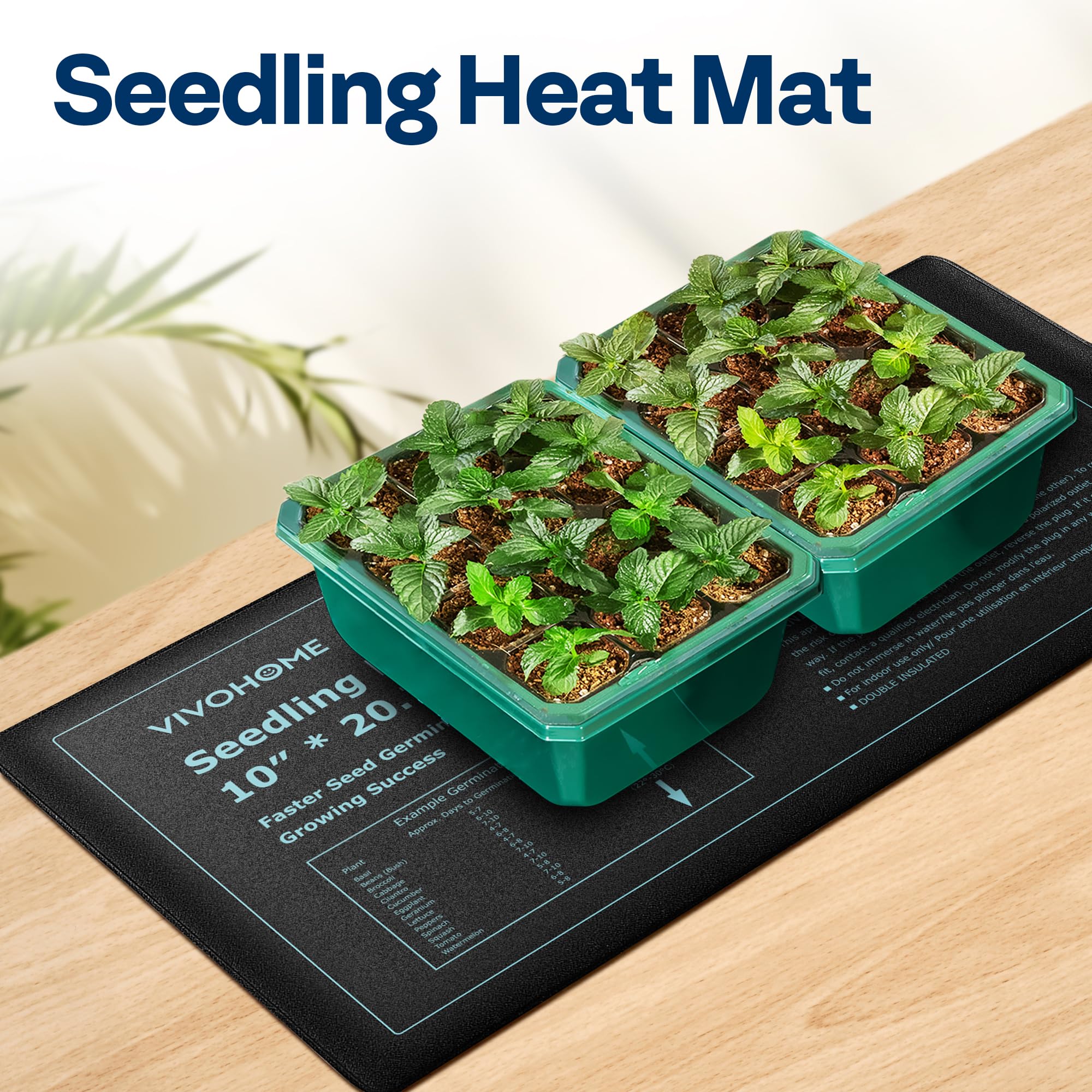 Snapklik.com : 20W Waterproof Seedling Heat Mat For Seed Starting ...