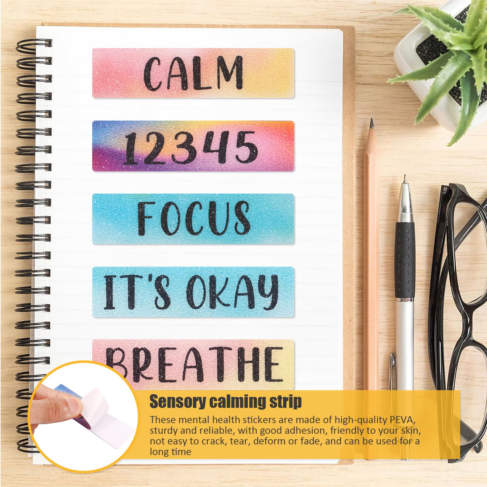 Calming Stickers For Anxiety Neasyth 150 Pcs Anxiety Sensory Stickers ...