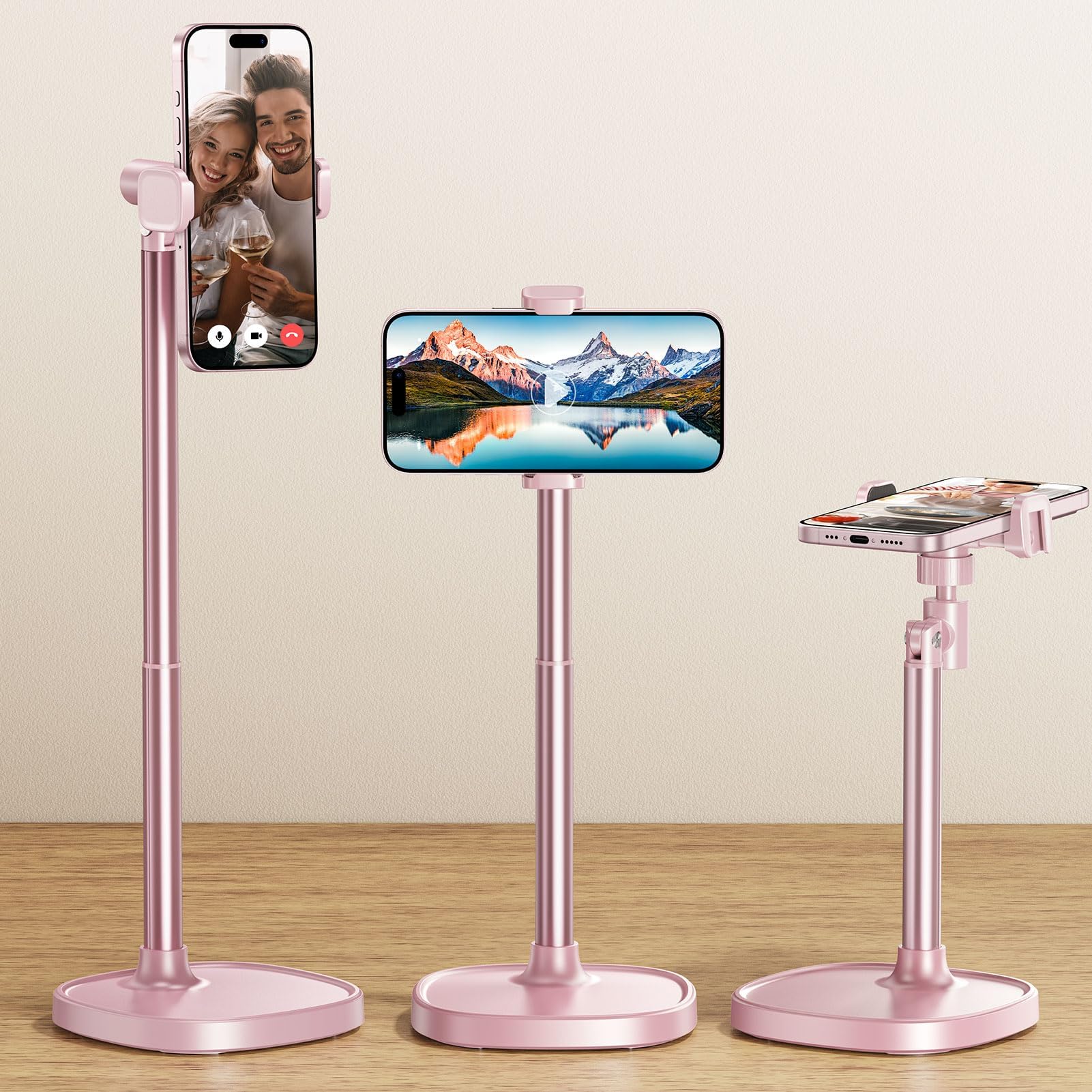 Amazon.com: DIMONCOAT Phone Stand for Desk, Angle Height ...