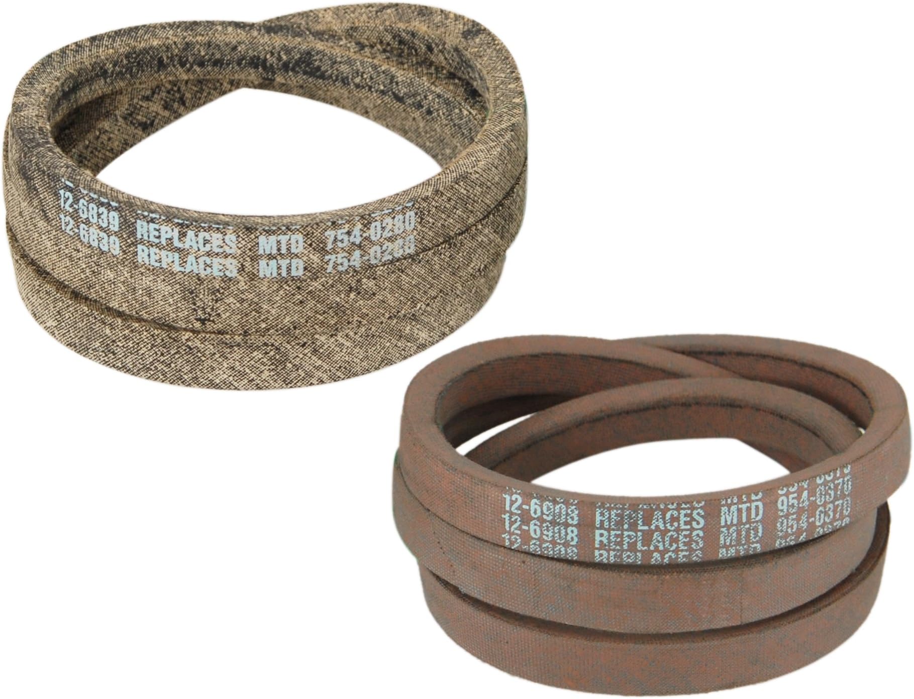 Amazon.com : Gpartsden 954-0468 954-0467 Replacement Drive Belt Set for ...