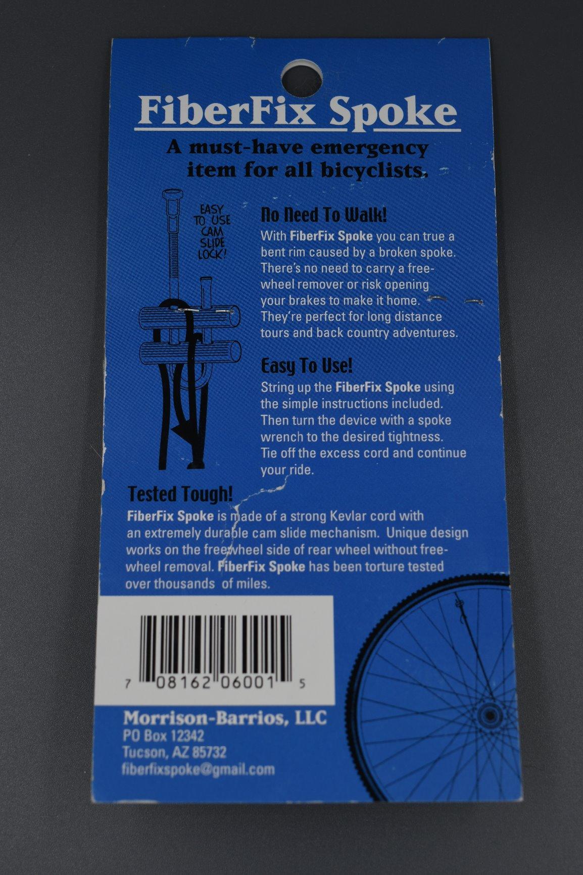 Amazon.com : FIBERFIX Emergency Spoke Replacement Kit. : Bike Spokes ...